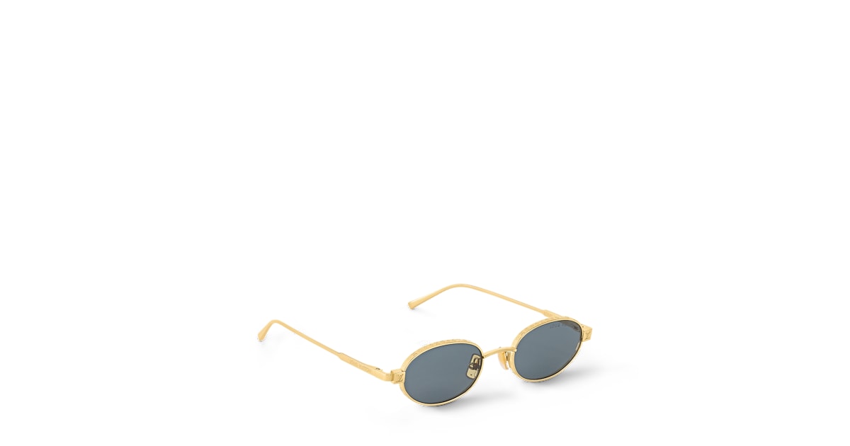 LV Pure Low Oval Sunglasses - Luxury S00 Black | LOUIS VUITTON