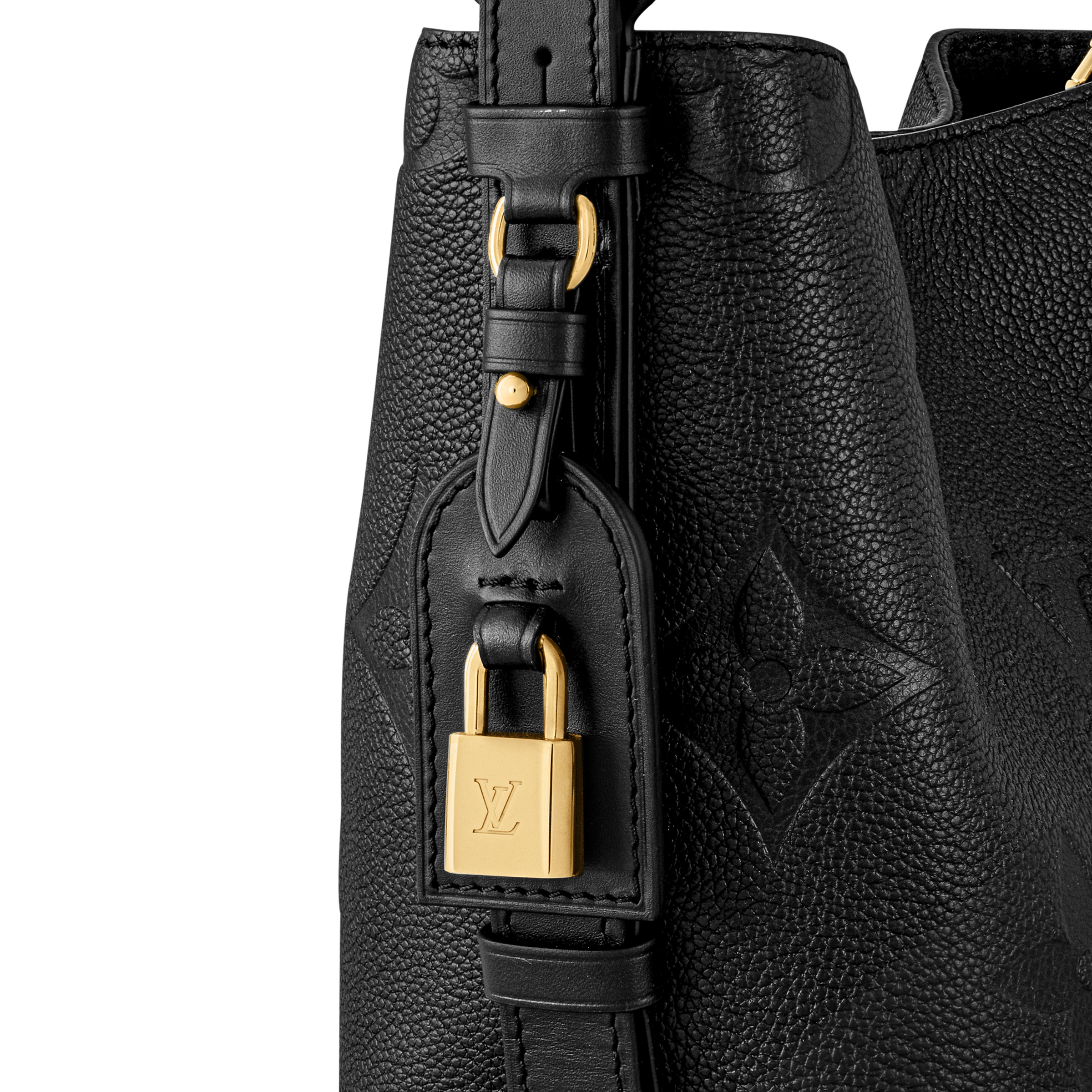 All In BB Bag - Luxury Monogram Empreinte Leather Black | LOUIS VUITTON