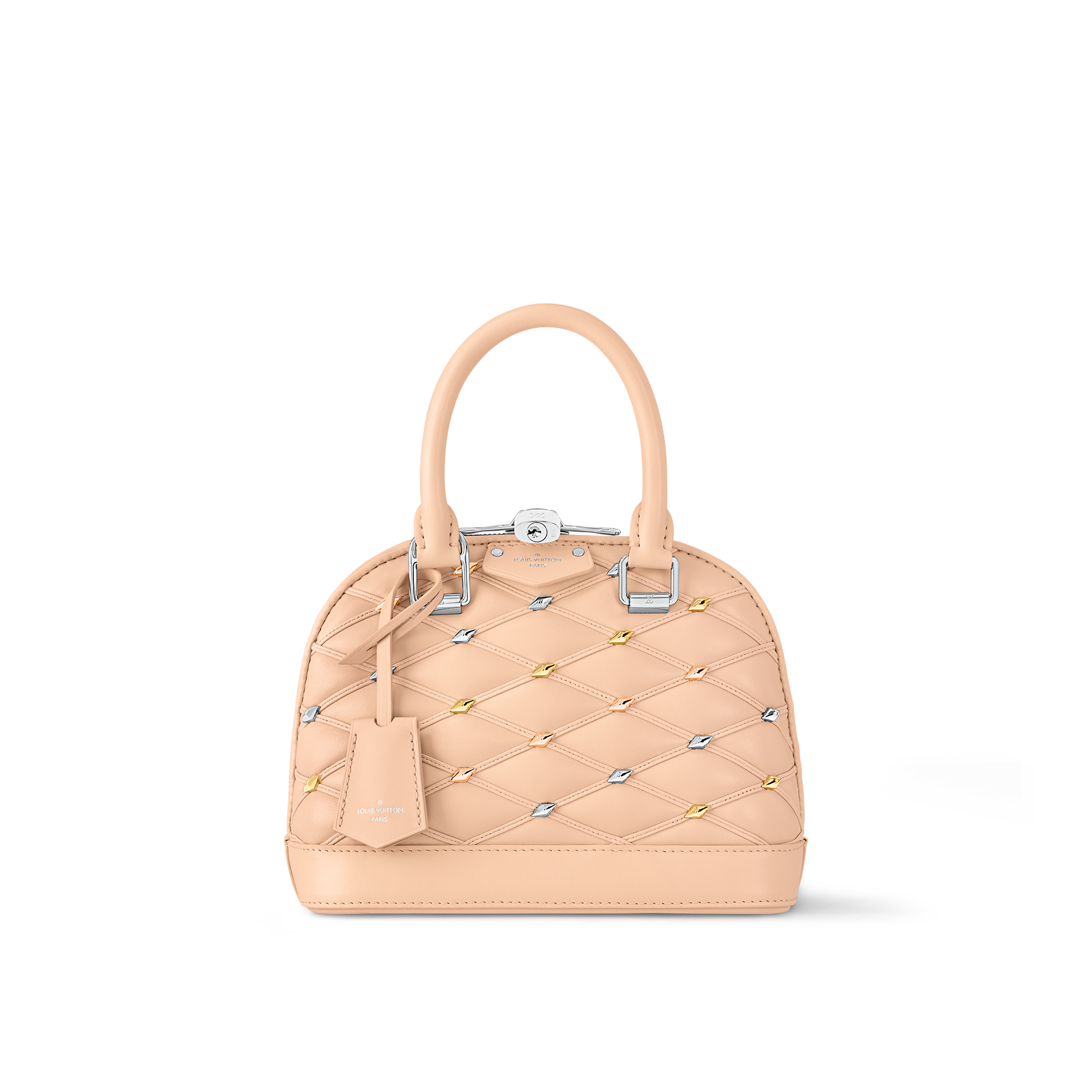 Nano Alma Bag - Luxury Malletage Leather Black | LOUIS VUITTON