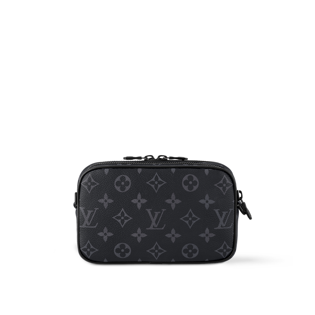 Alpha Wearable Wallet - Luxury Monogram Eclipse Grey | LOUIS VUITTON