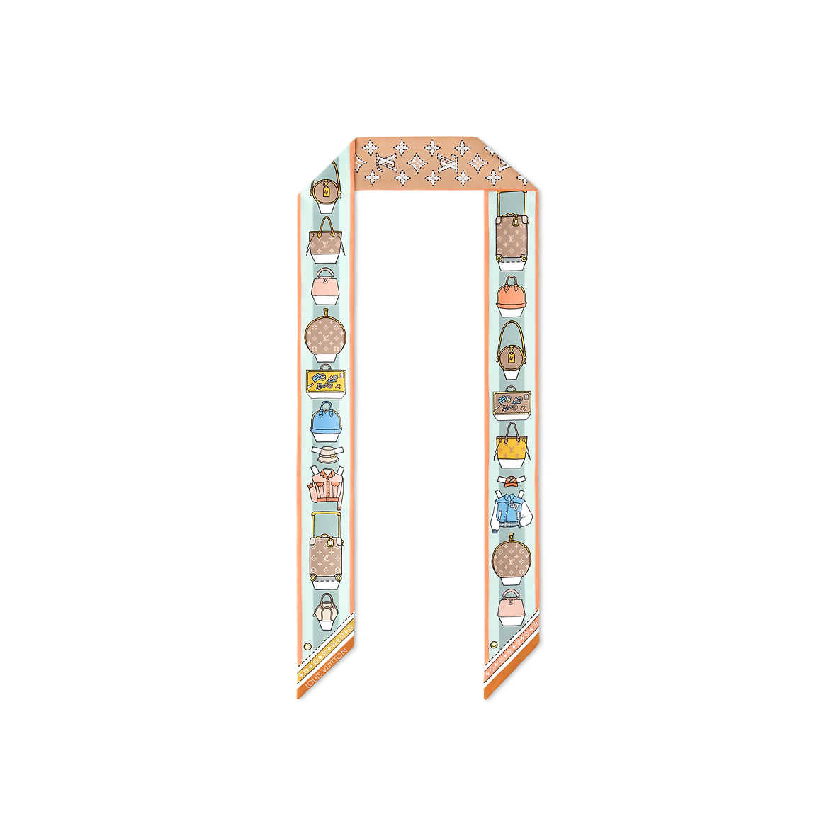 Asnières Paper House BB Bandeau - Luxury S00 Green | LOUIS VUITTON