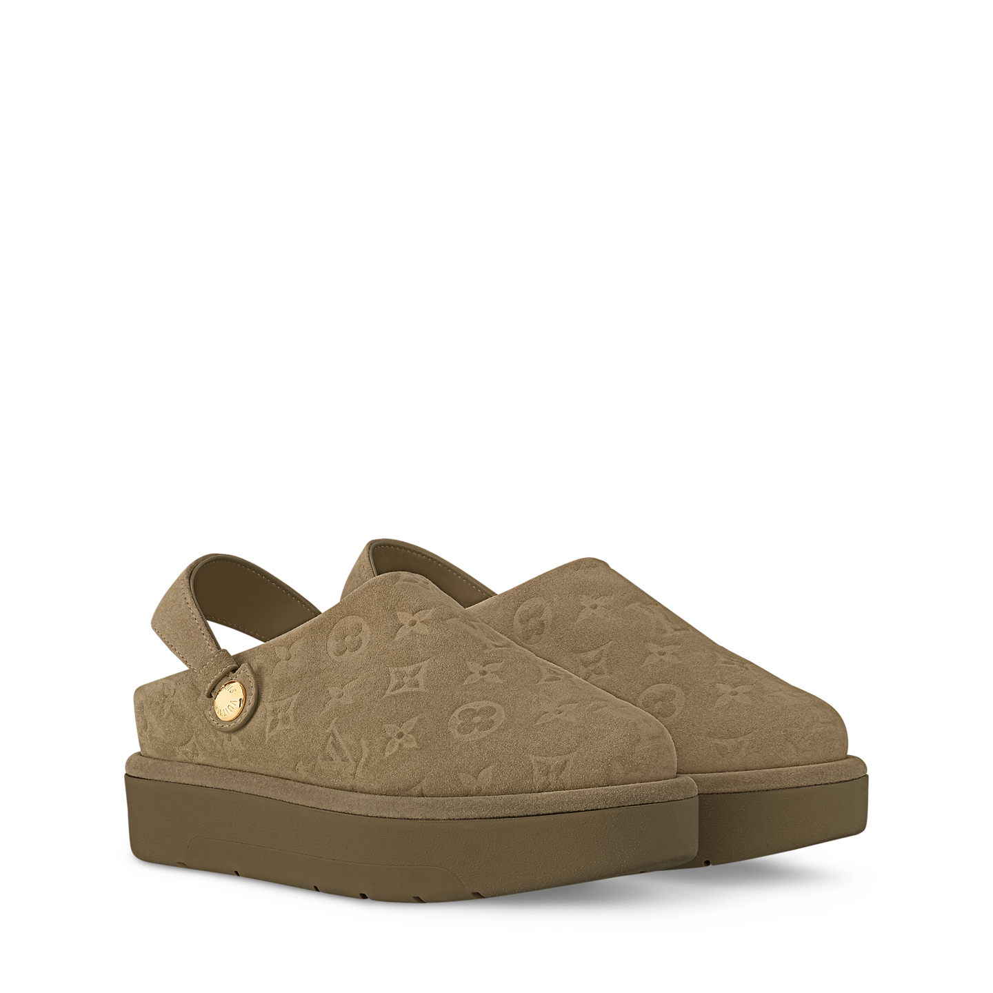 Aspen Platform Clogs - Luxury Brown | LOUIS VUITTON