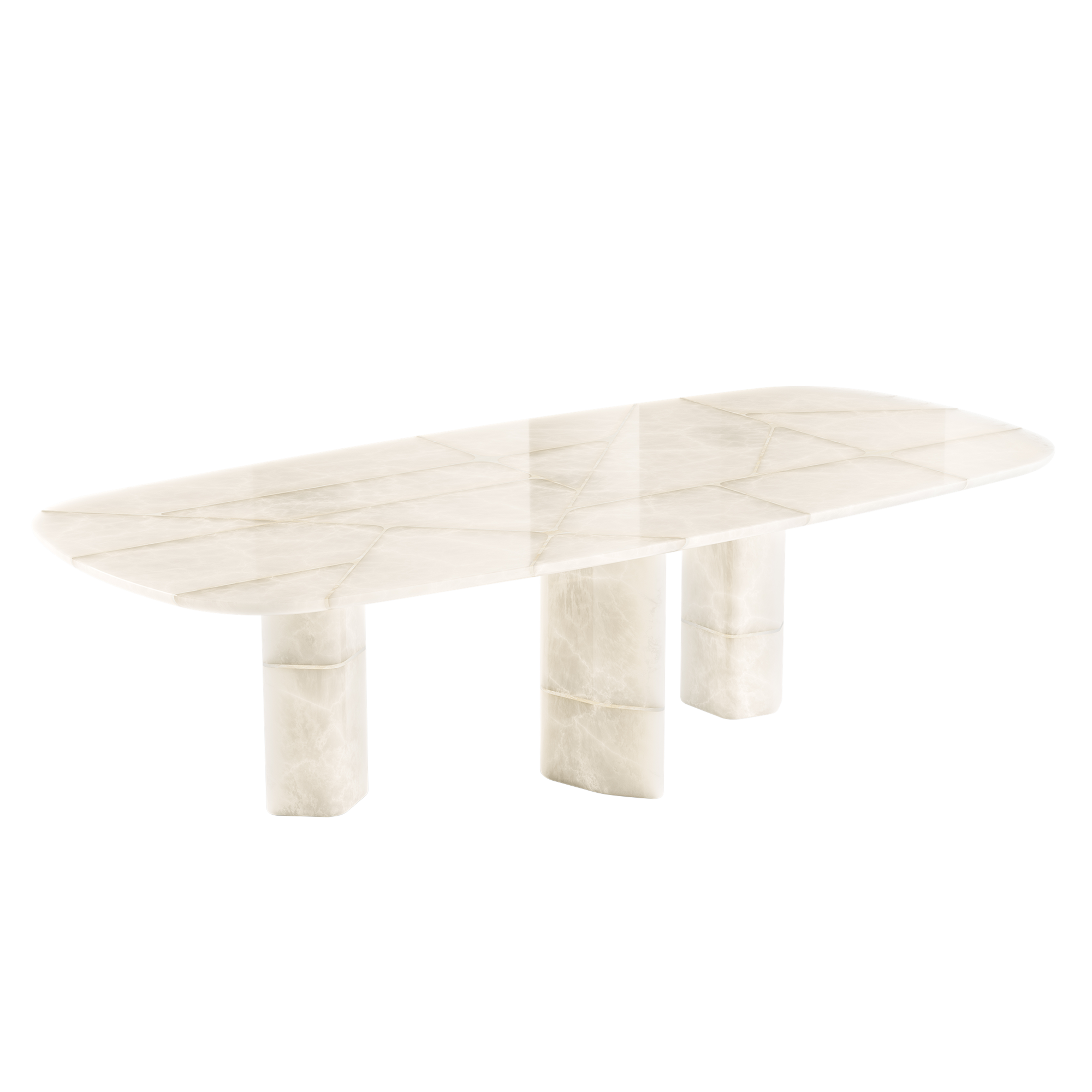 Atlas Dining Table Feet MM - Luxury White | LOUIS VUITTON