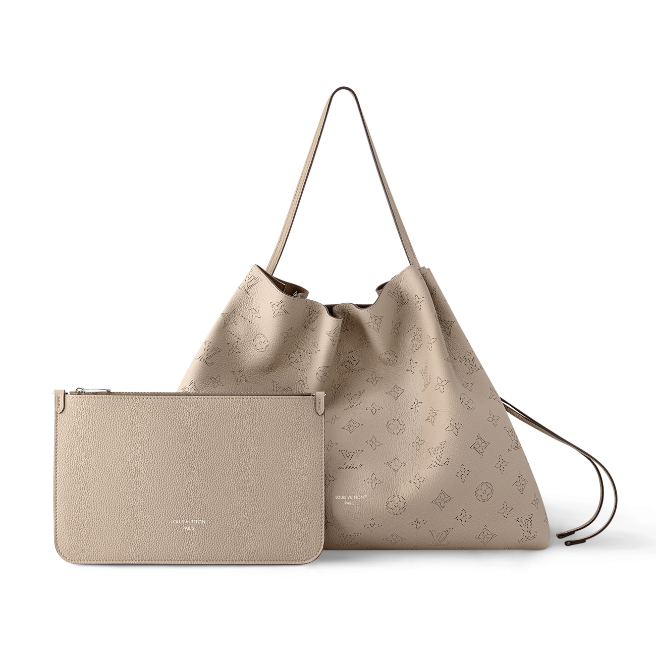 Boundless Bag - Luxury Mahina Leather Beige | LOUIS VUITTON