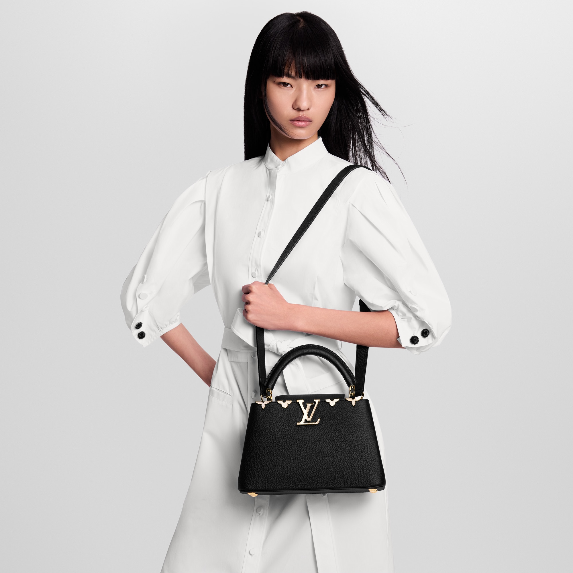 Capucines BB Bag - Luxury Capucines Black | LOUIS VUITTON