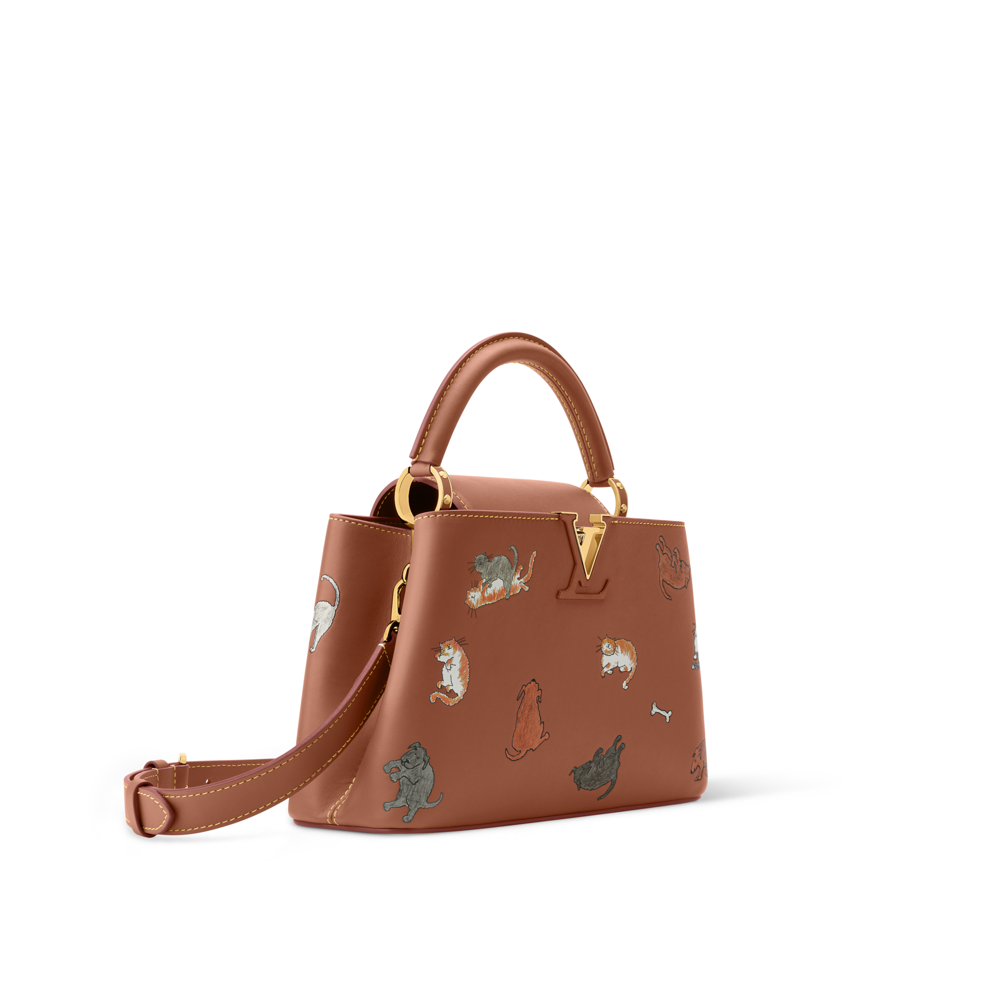 Capucines BB Bag - Luxury Capucines Brown | LOUIS VUITTON