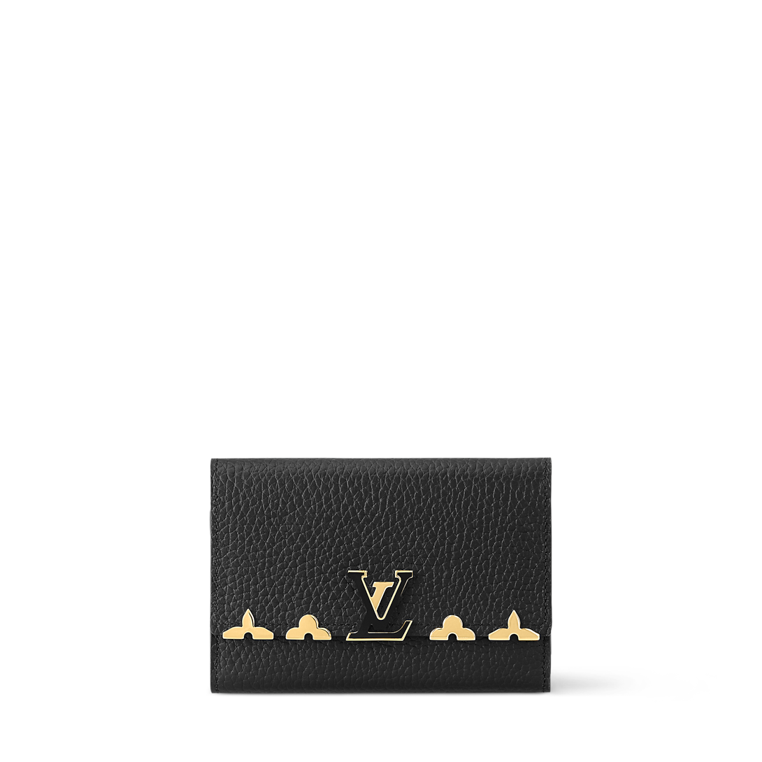 Capucines Compact Wallet - Luxury Capucines Black | LOUIS VUITTON