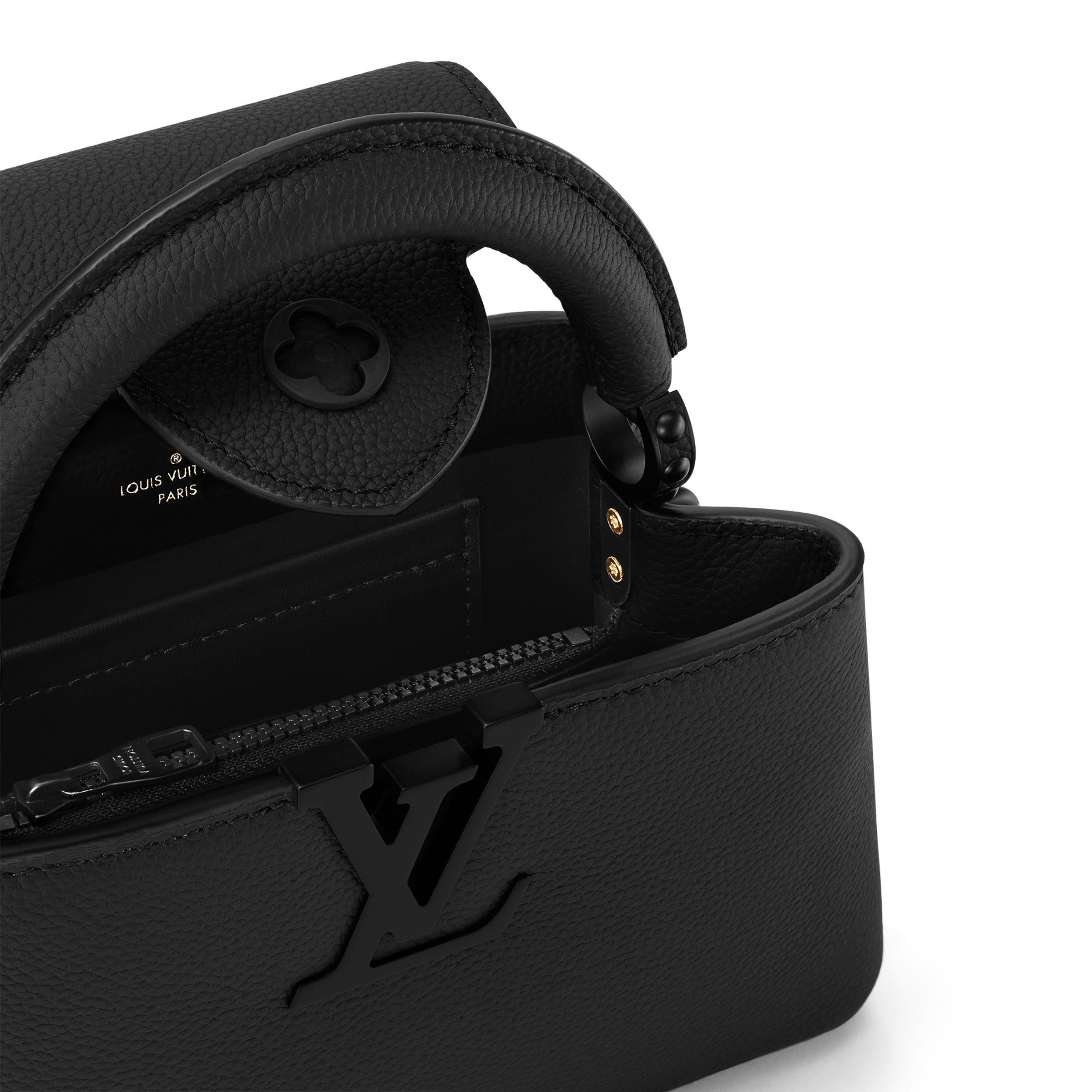 Capucines East-West Mini Bag - Luxury Capucines Black | LOUIS VUITTON