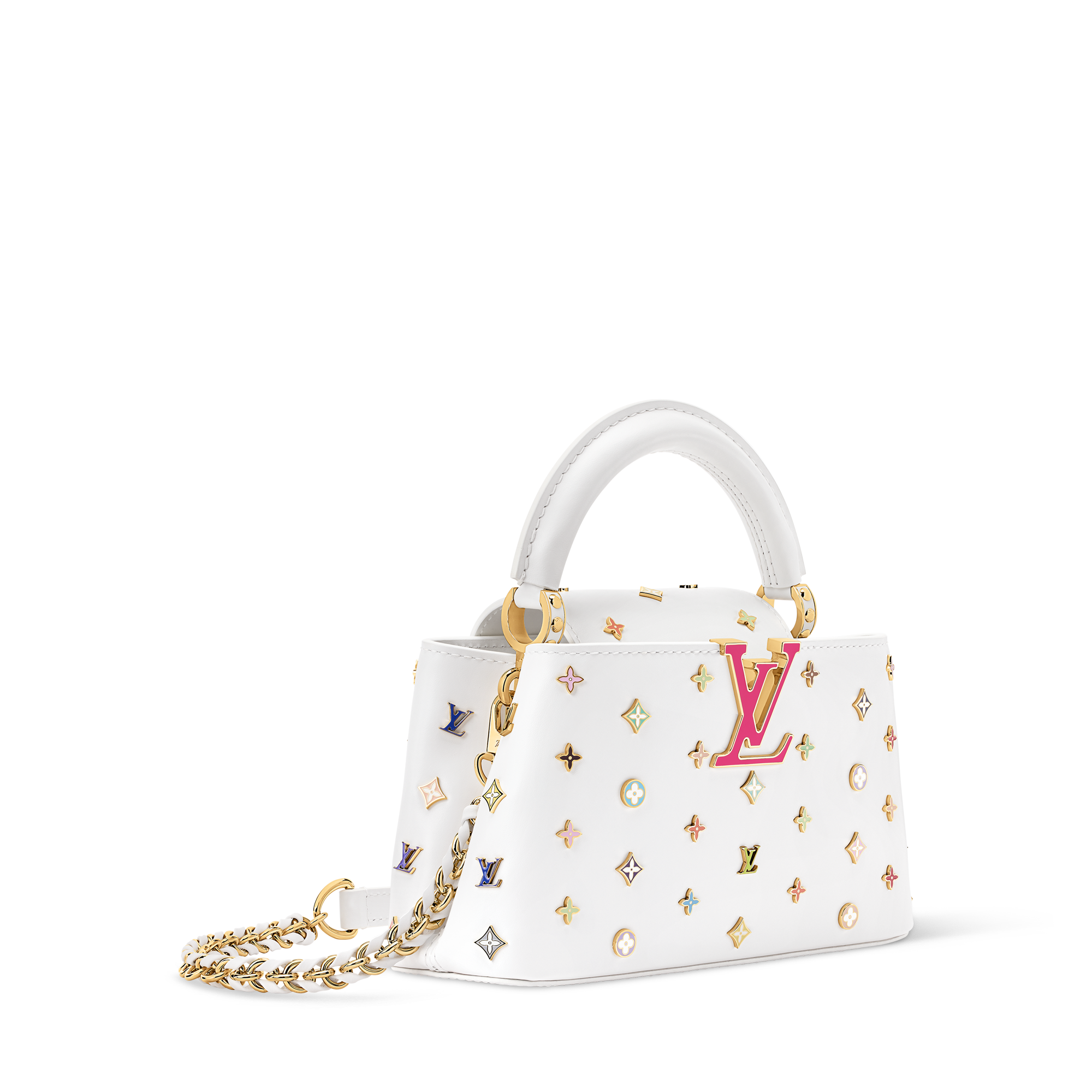 Capucines East-West Mini Bag - Luxury Capucines White | LOUIS VUITTON