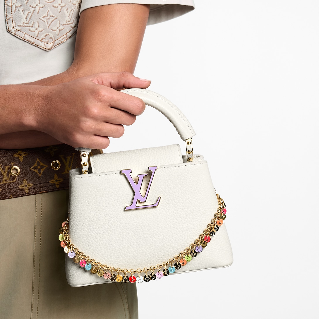 Capucines Mini Bag - Luxury Capucines White | LOUIS VUITTON
