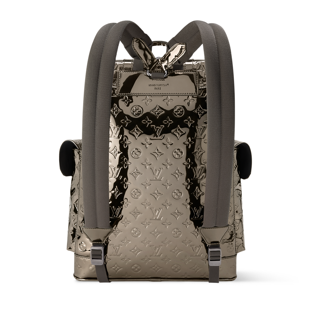 Christopher MM Backpack - Luxury Monogram Other Silver | LOUIS VUITTON