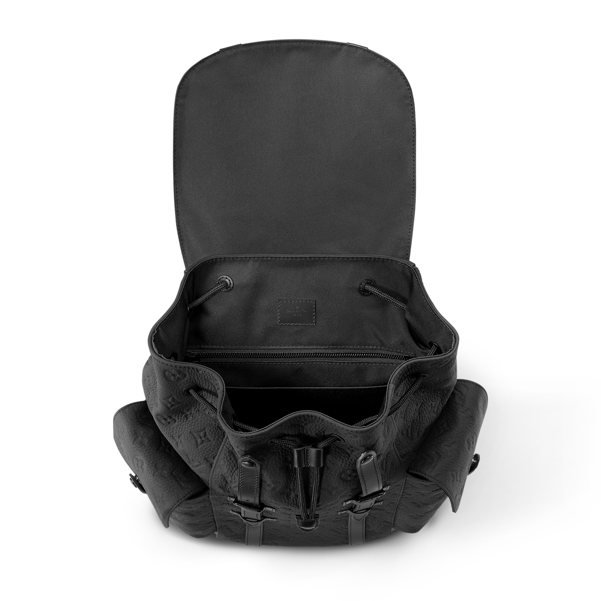Christopher MM Backpack - Luxury Monogram Taurillon Leather Black ...