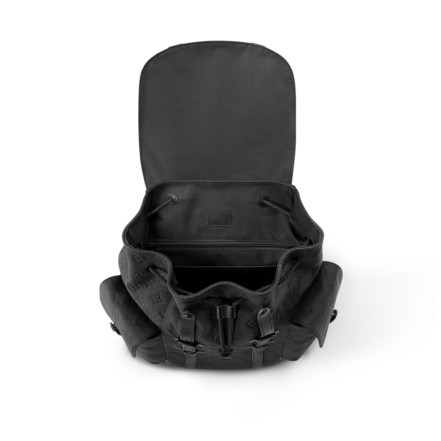 Christopher MM Backpack - Luxury Monogram Taurillon Leather Black ...