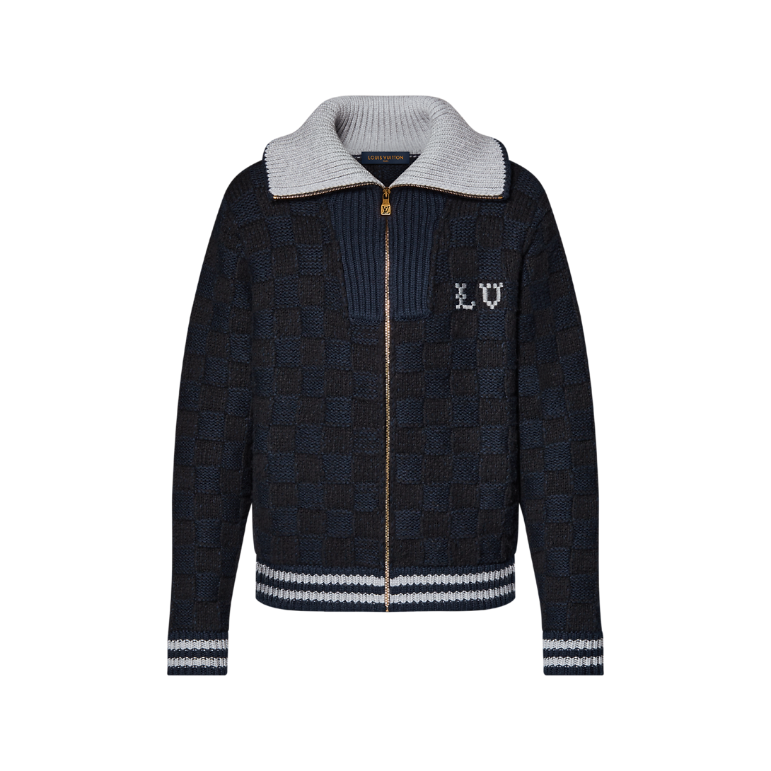 LV Crush Monogram Heritage Beanie - Luxury S00 Grey | LOUIS VUITTON