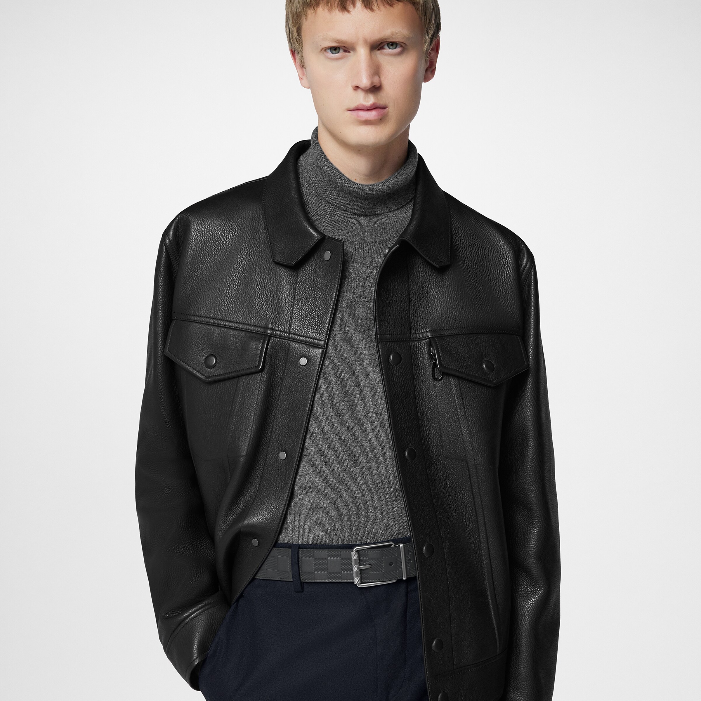 Damier Print 40mm Reversible Damier Infini - Belts - M9150S | LOUIS VUITTON