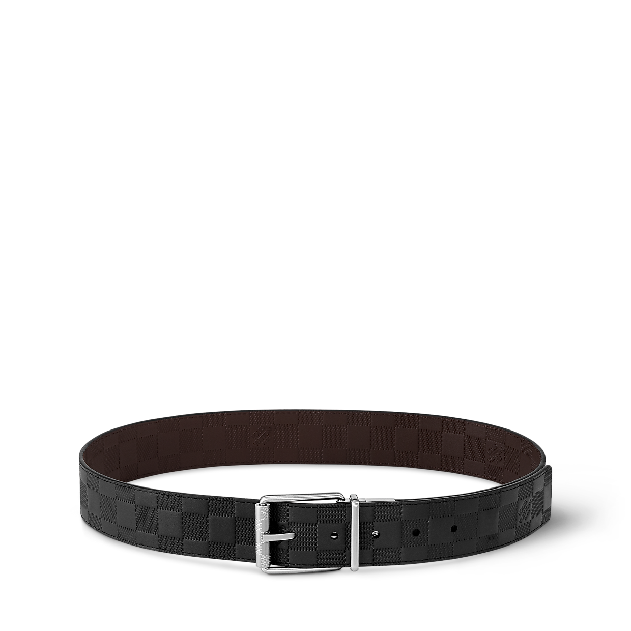 Damier Print 40MM Reversible - Luxury Damier Infini Leather | LOUIS VUITTON