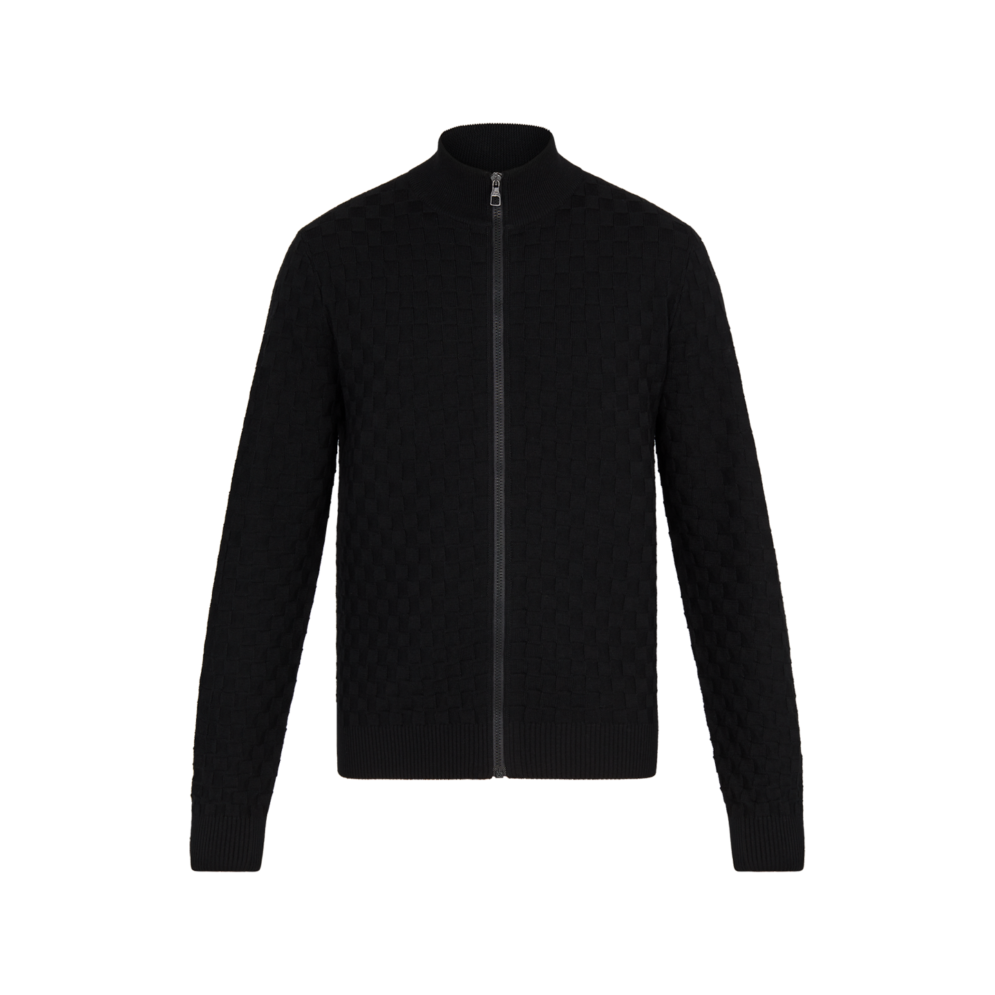 Damier Signature Zip-Through Cardigan - Luxury Blue | LOUIS VUITTON