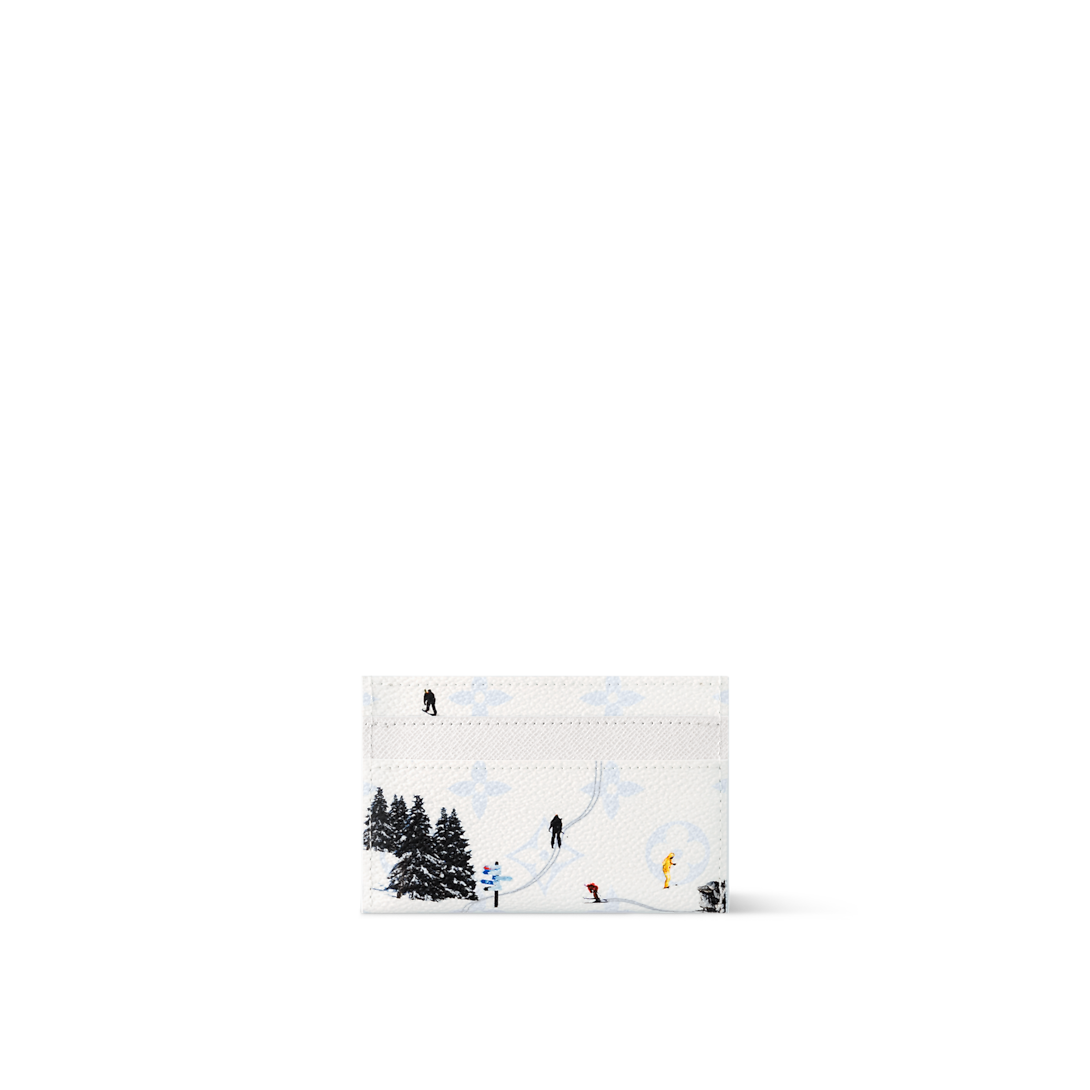 Double Card Holder - Luxury Monogram Other White | LOUIS VUITTON