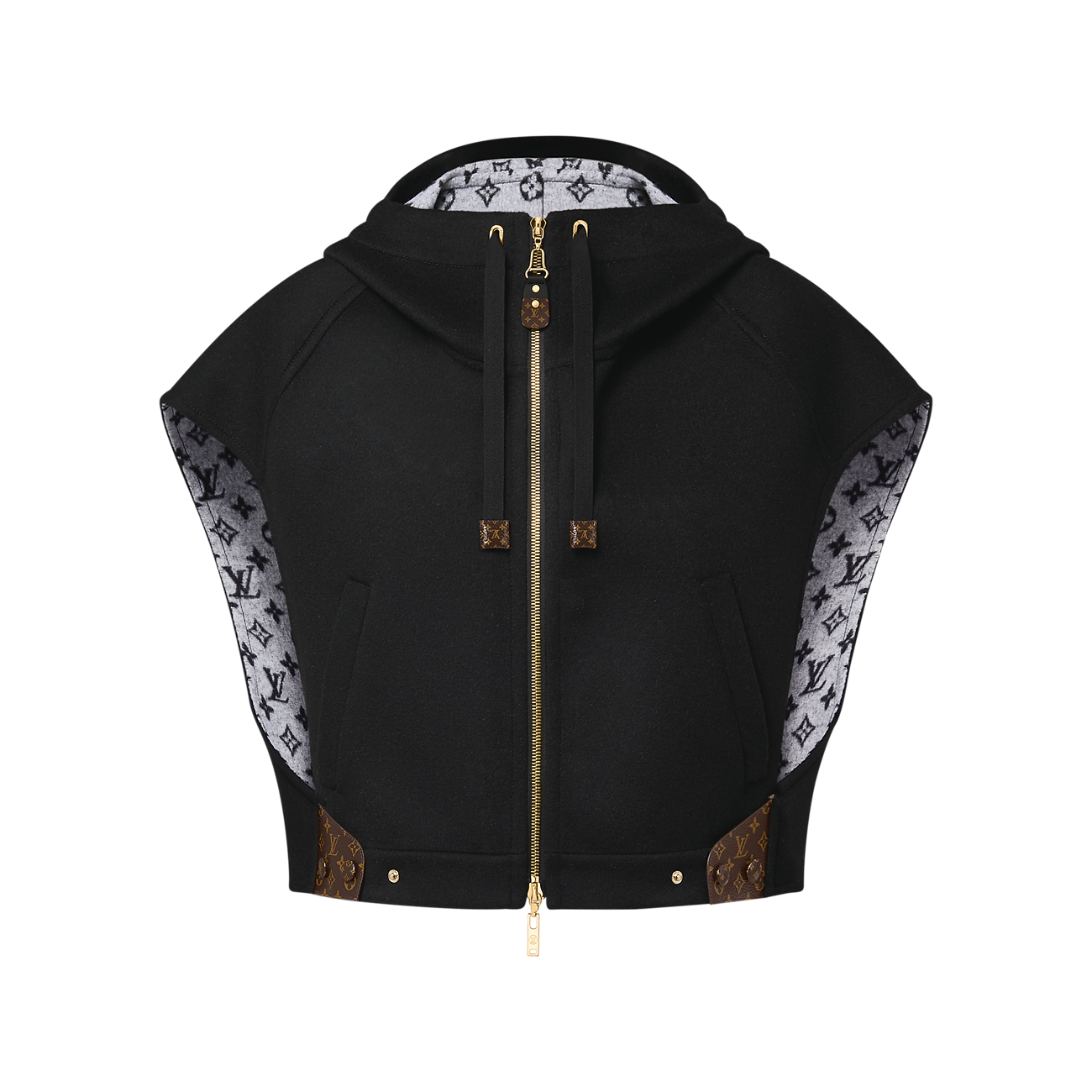 Double Face Open Arm Jacket - Luxury Black | LOUIS VUITTON