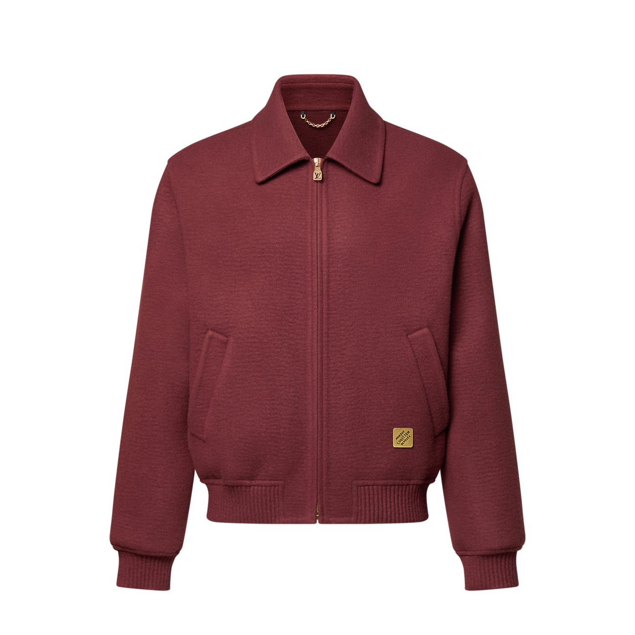 Double-Faced Cashmere Mix Blouson - Luxury Red | LOUIS VUITTON
