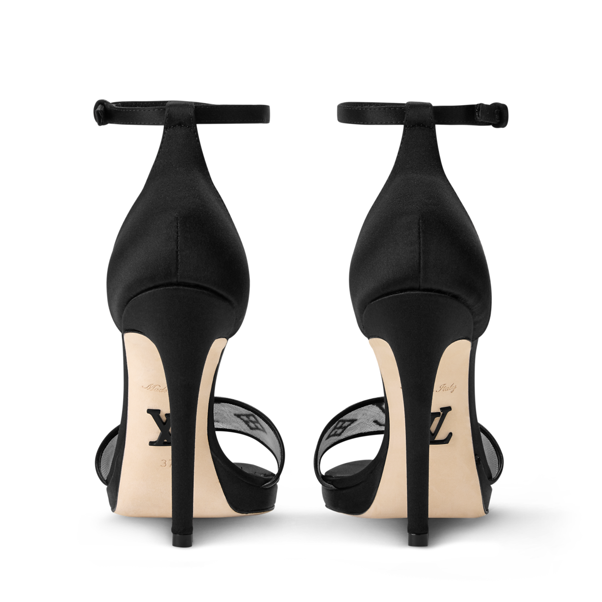 Gala Platform Sandals - Luxury Black | LOUIS VUITTON