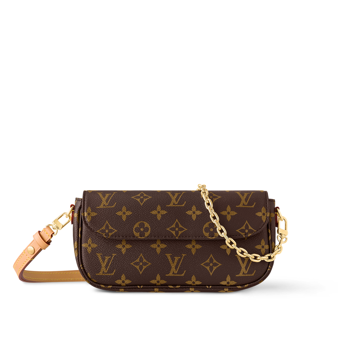 Ivy Wallet on Chain Bag - Luxury Bicolour Monogram Empreinte Leather ...