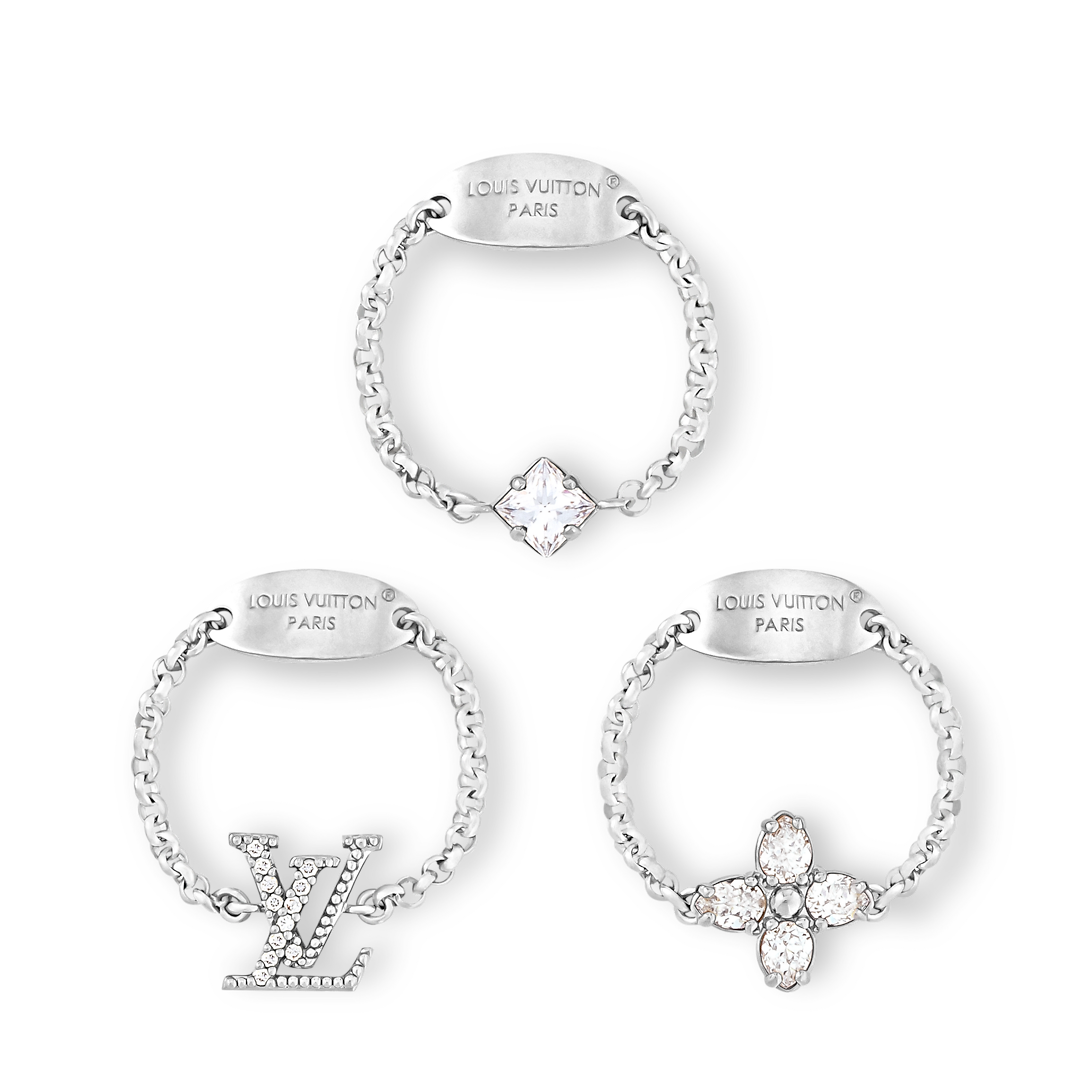 Lady LV Ring Set - Luxury S00 Gold | LOUIS VUITTON