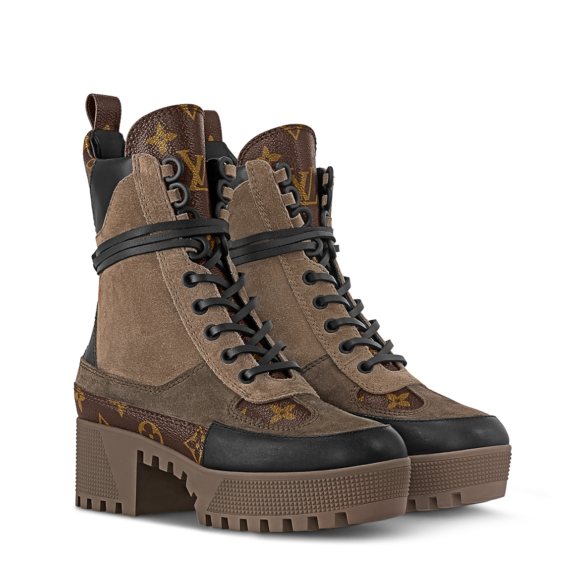 Laureate Desert Boot - Luxury Black | LOUIS VUITTON