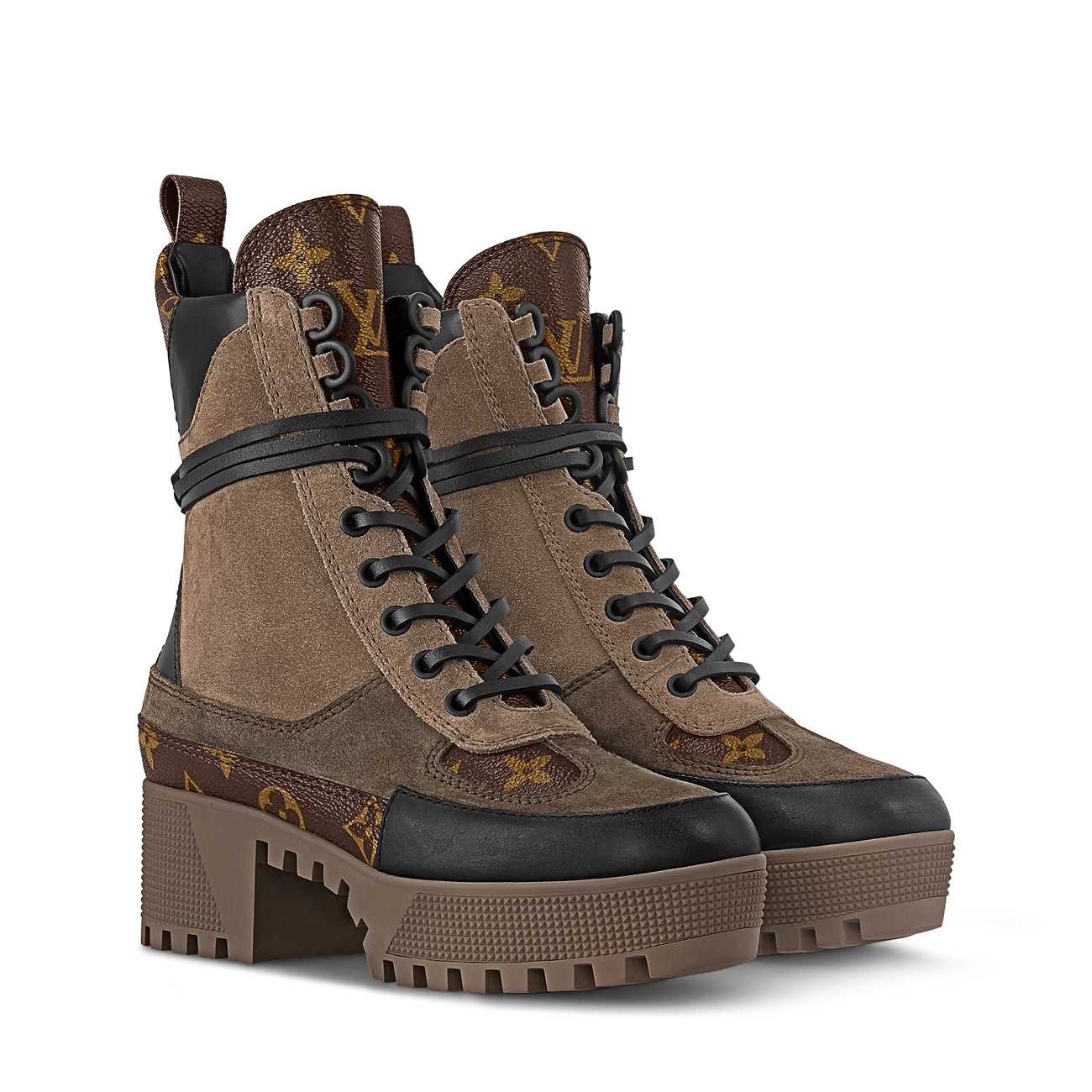 Laureate Desert Boot - Luxury Black | LOUIS VUITTON