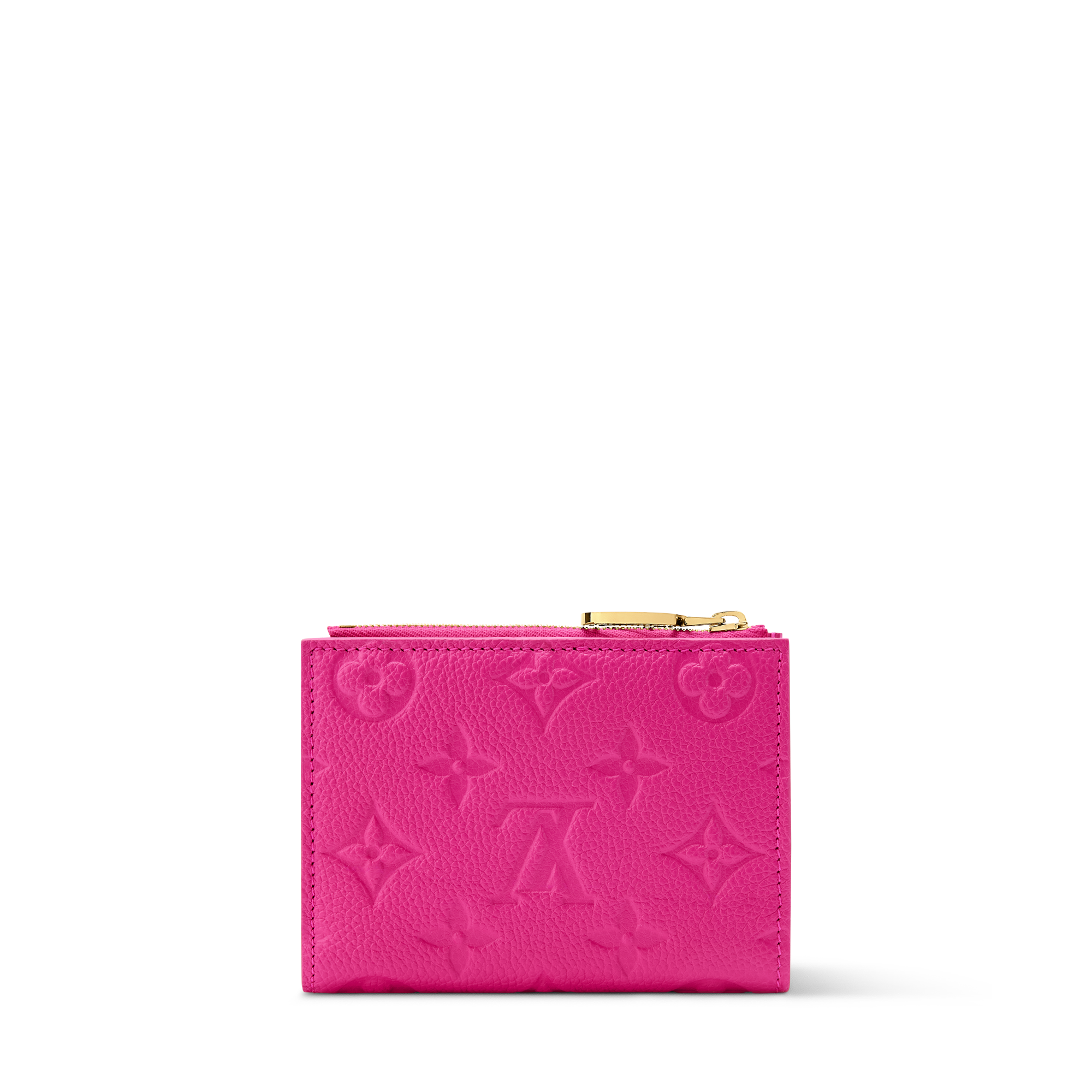 Lisa Wallet - Luxury Monogram Empreinte Leather Pink | LOUIS VUITTON