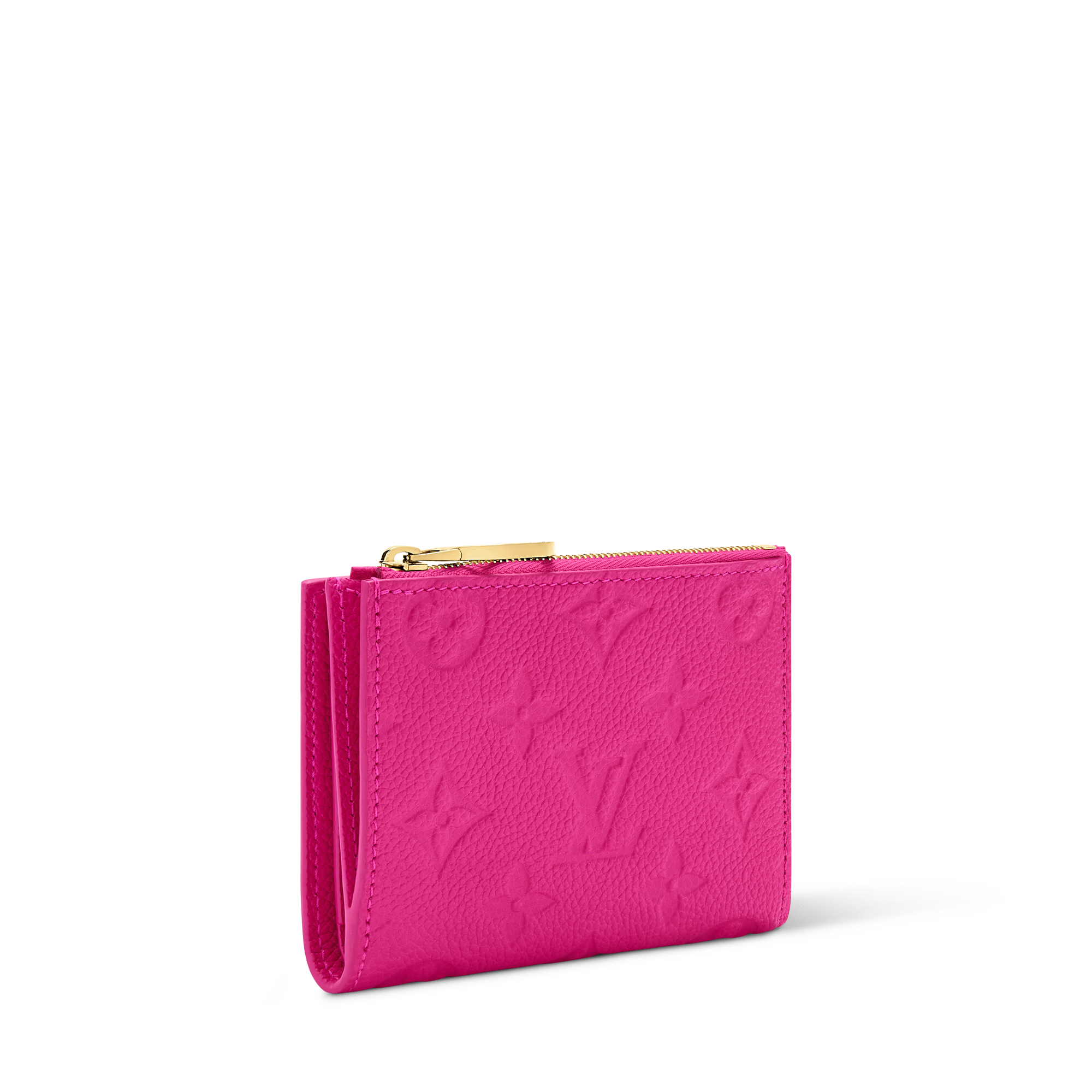 Lisa Wallet - Luxury Monogram Empreinte Leather Pink | LOUIS VUITTON