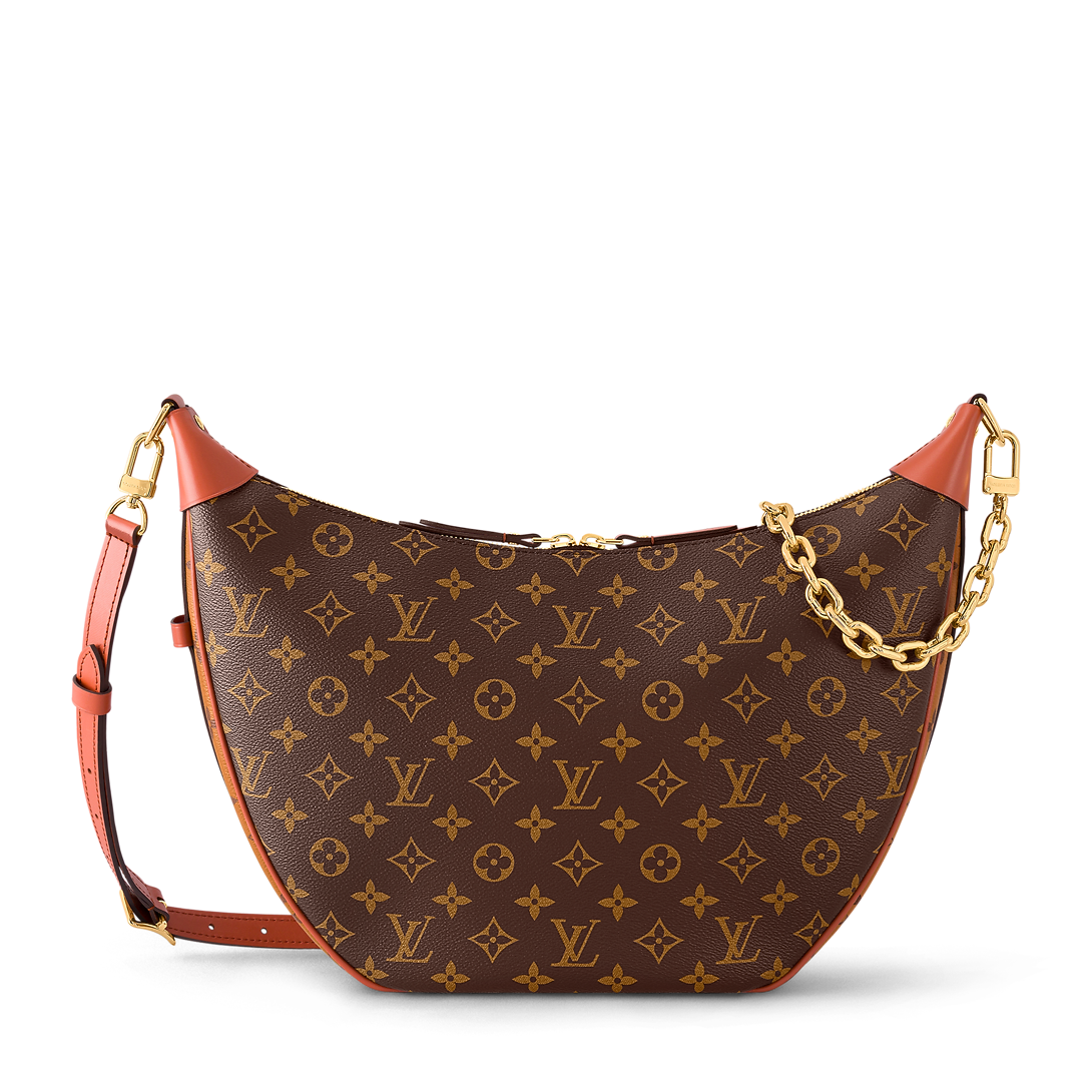 Loop Hobo Bag - Luxury Bicolour Monogram Empreinte Leather Grey | LOUIS ...