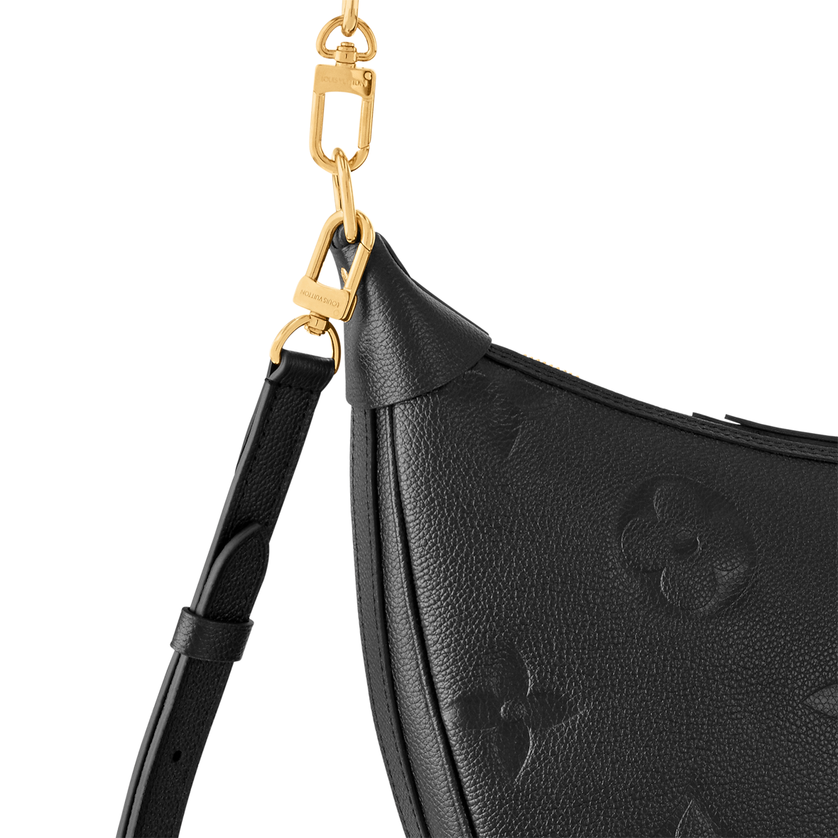 Loop Hobo Bag - Luxury Monogram Empreinte Leather Black | LOUIS VUITTON