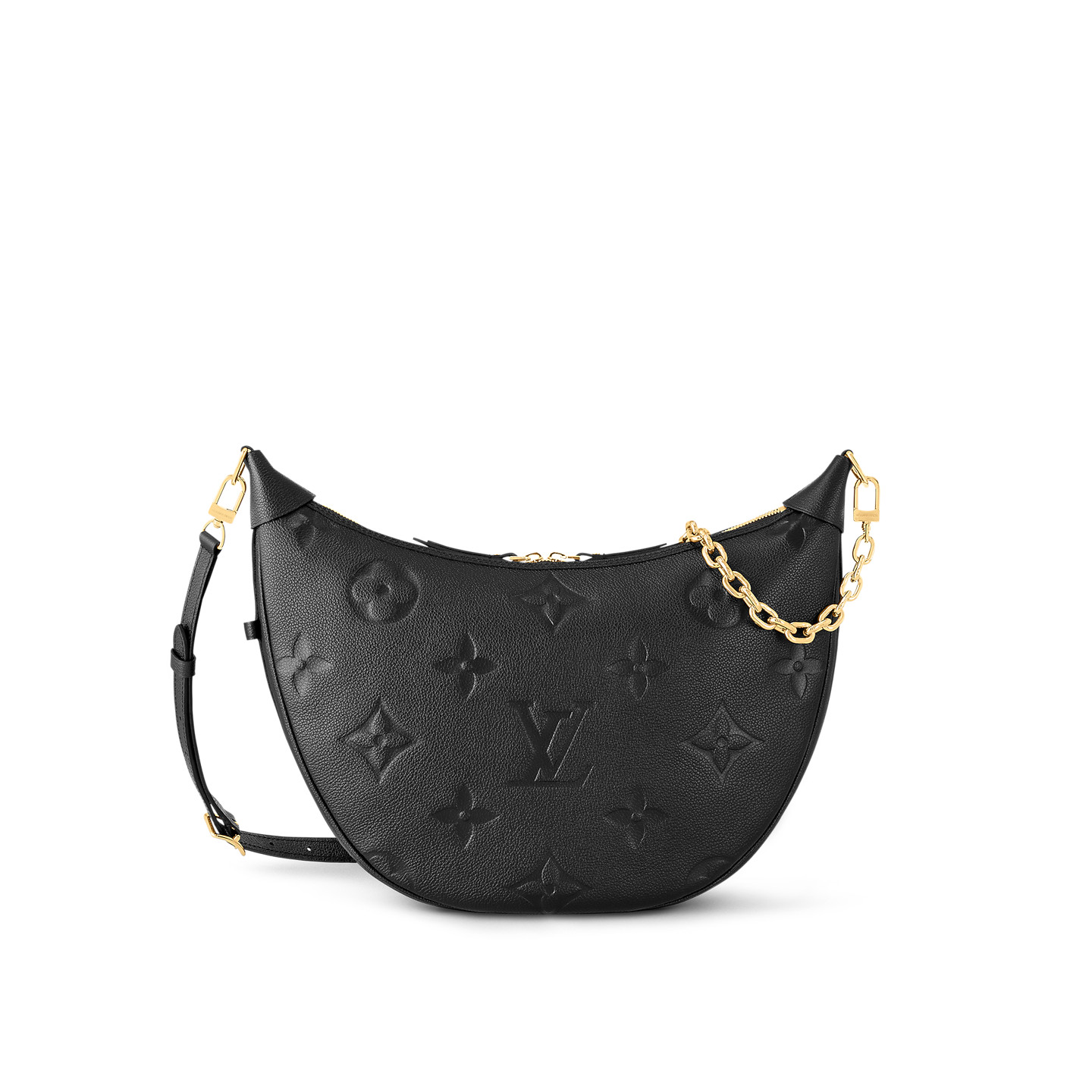 Loop Hobo Bag - Luxury Bicolour Monogram Empreinte Leather Grey | LOUIS ...