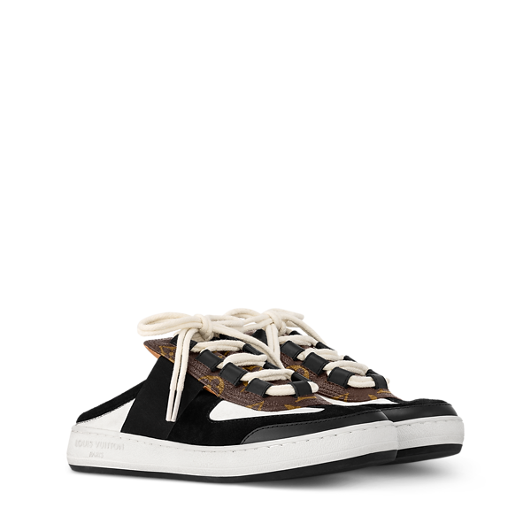 Lous Open Back Trainers - Luxury Black | LOUIS VUITTON