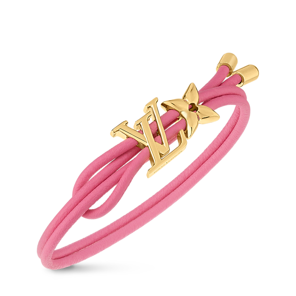LV Bloom Bracelet - Luxury Other Leathers Pink | LOUIS VUITTON