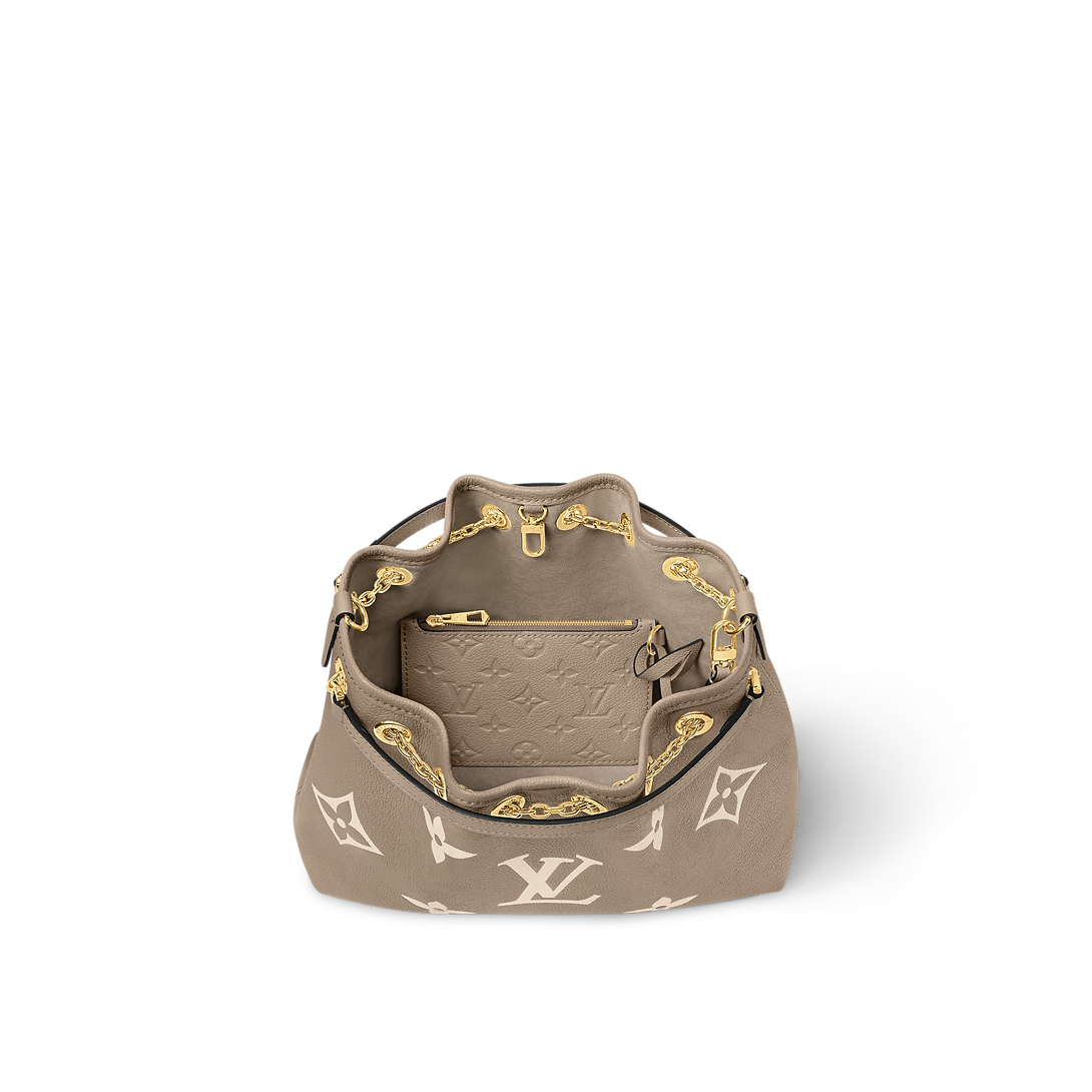 LV Bundle Bag - Luxury Bicolour Monogram Empreinte Leather Grey | LOUIS ...