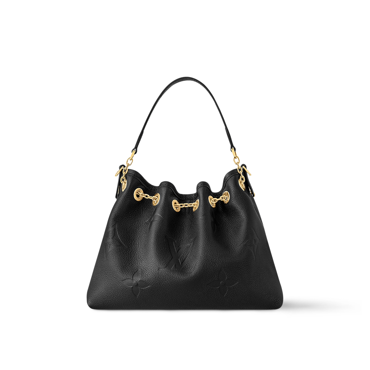 LV Bundle Bag - Luxury Monogram Empreinte Leather Black | LOUIS VUITTON