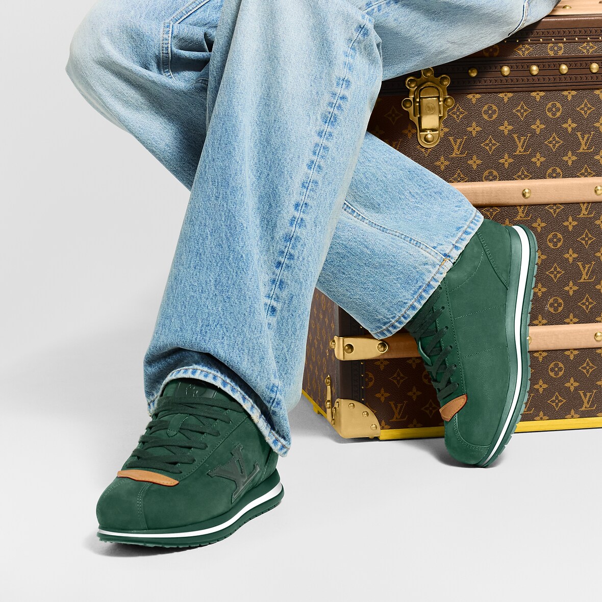 LV BUTTERSOFT Trainers - Luxury Green | LOUIS VUITTON