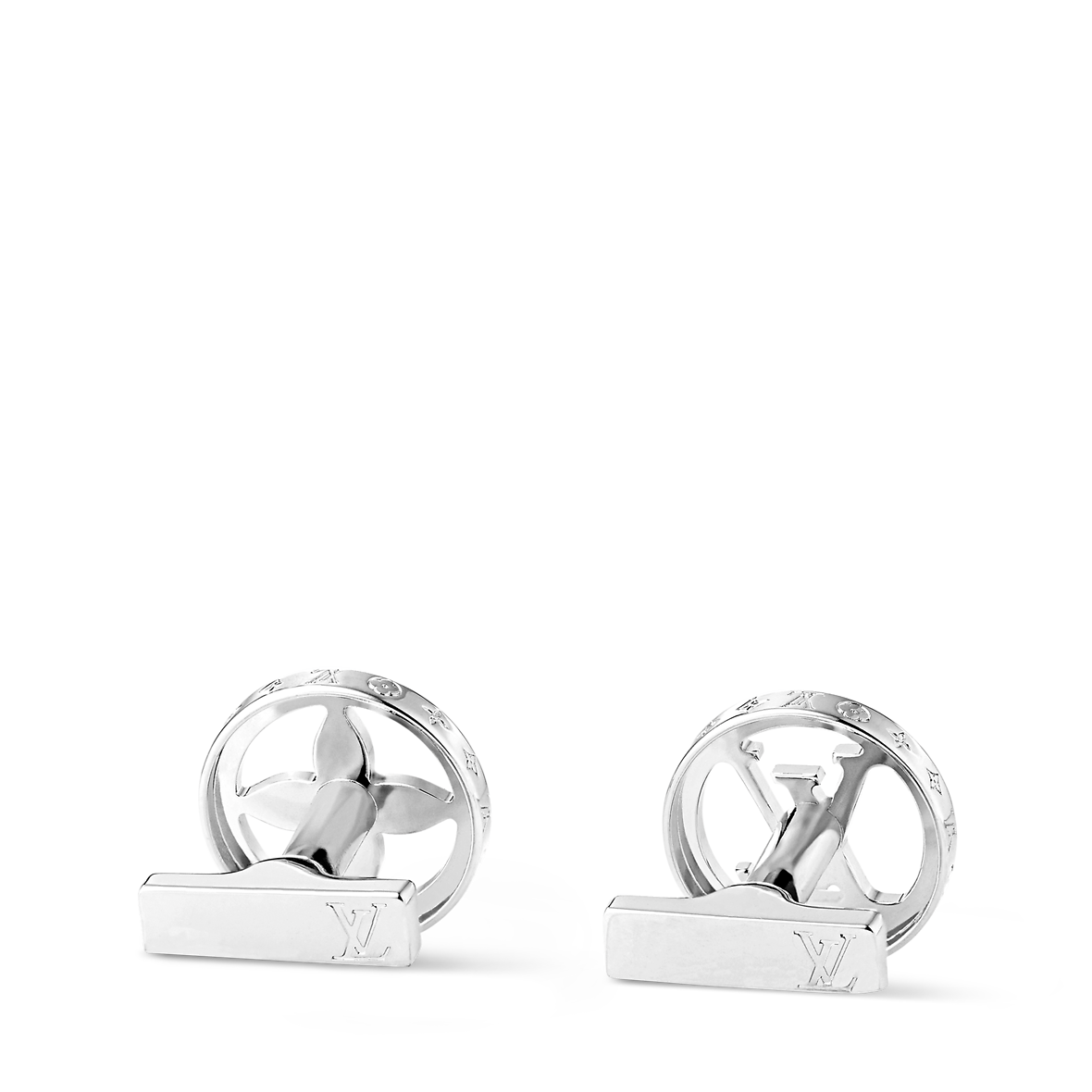 LV Catch Cufflinks - Luxury S00 Silver | LOUIS VUITTON