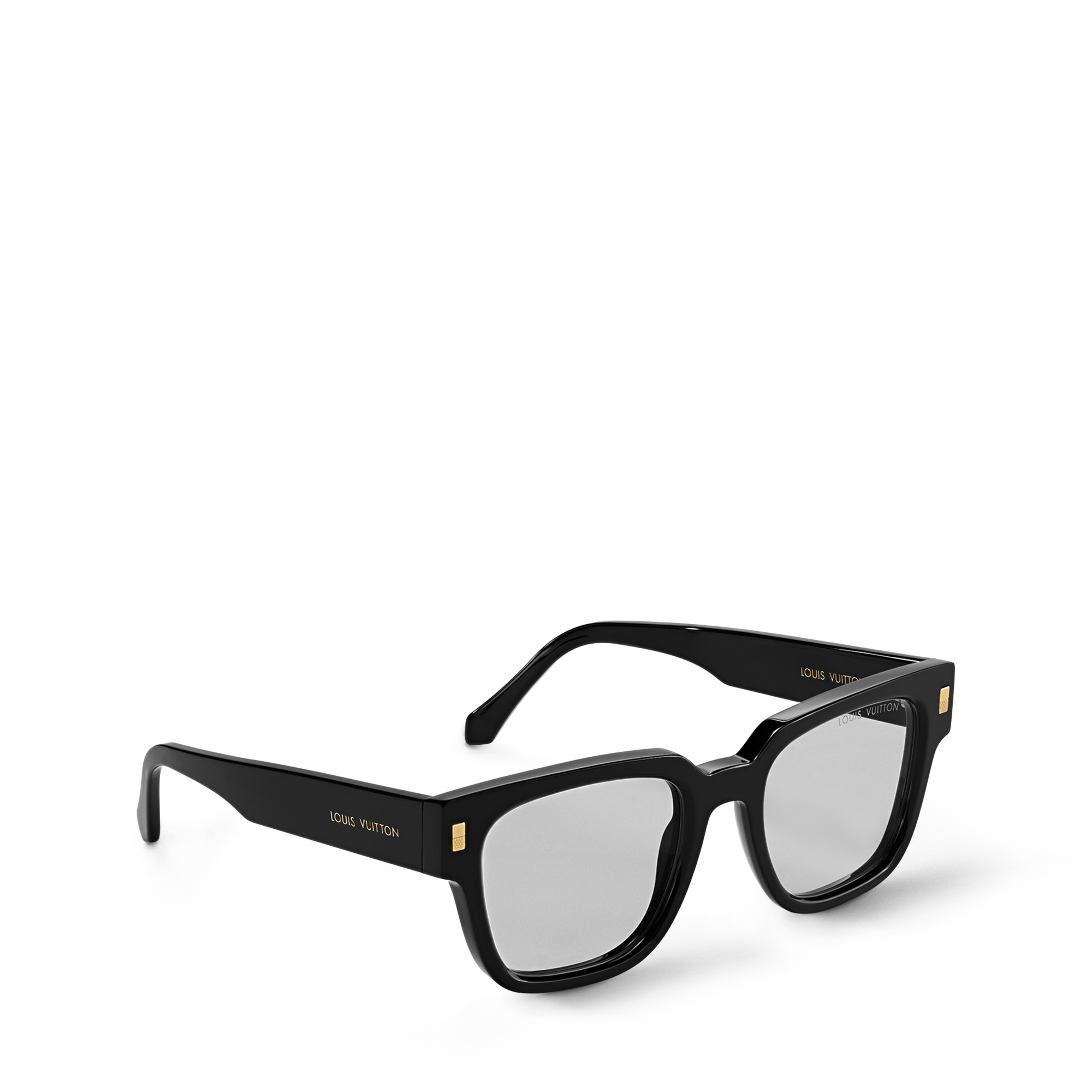 LV Escape Square Anti-Blue Light Glasses - Luxury S00 Black | LOUIS VUITTON