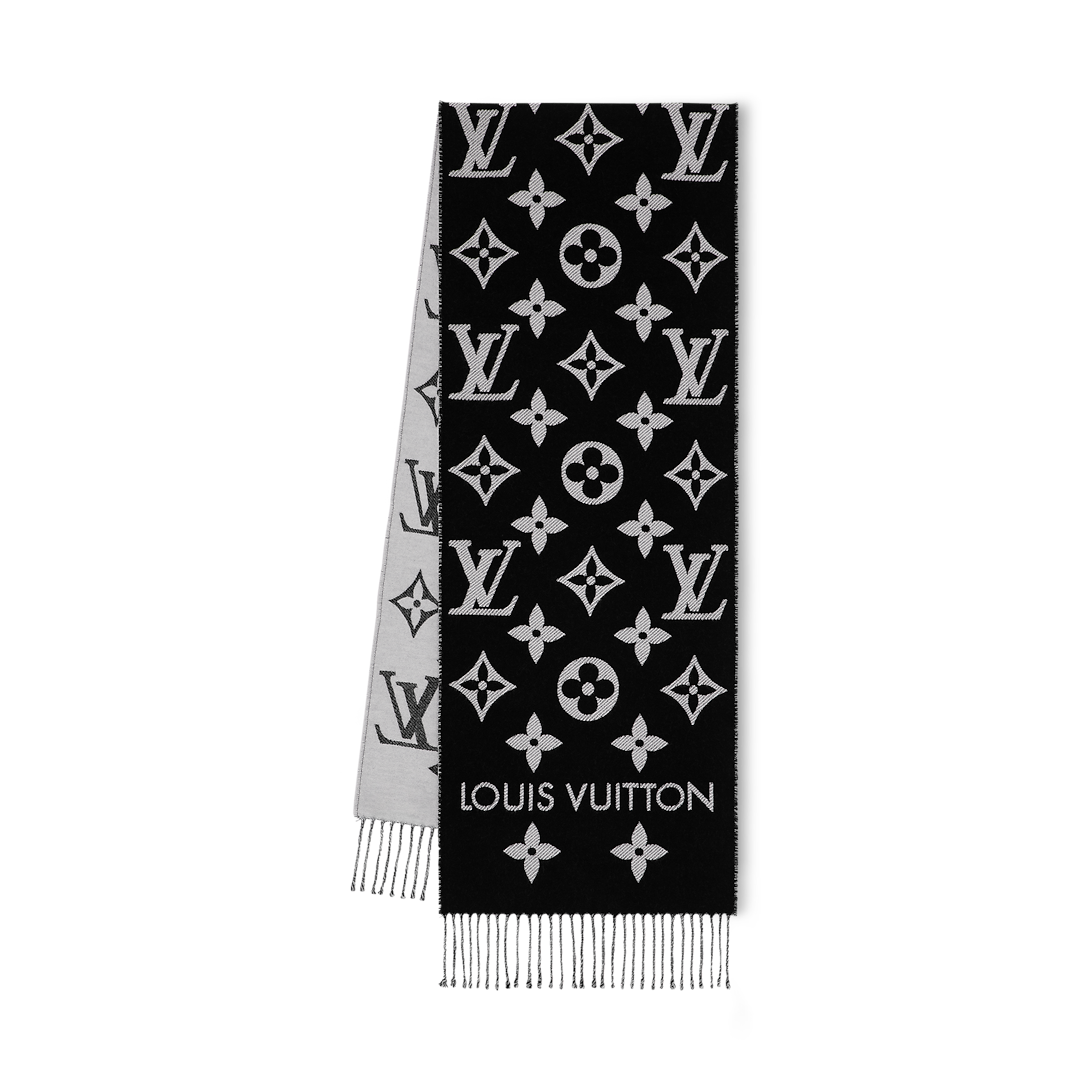 LV Essential Scarf - Luxury S00 Grey | LOUIS VUITTON