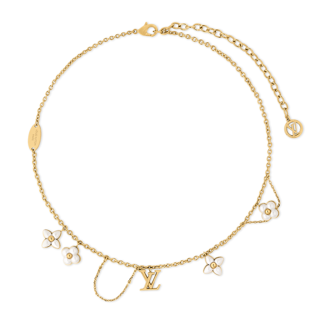 LV Floragram Necklace - Luxury S00 Gold | LOUIS VUITTON