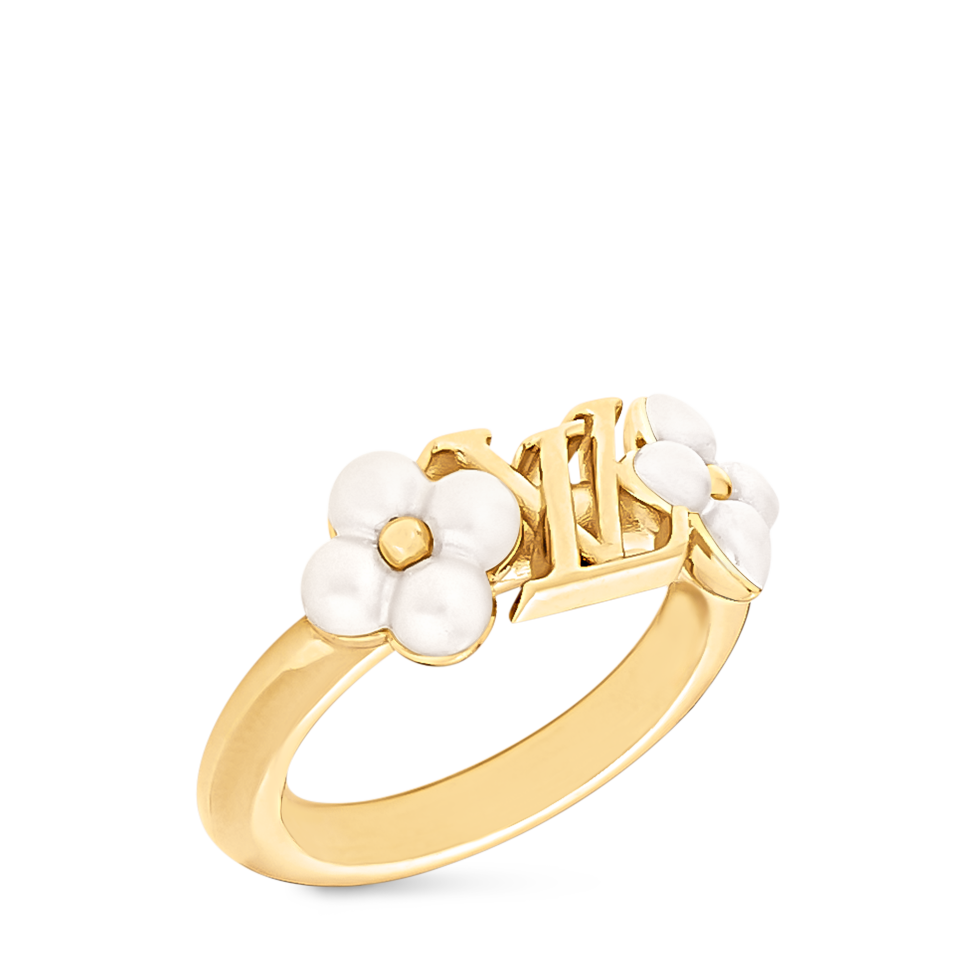 LV Floragram Ring - Luxury S00 Gold | LOUIS VUITTON