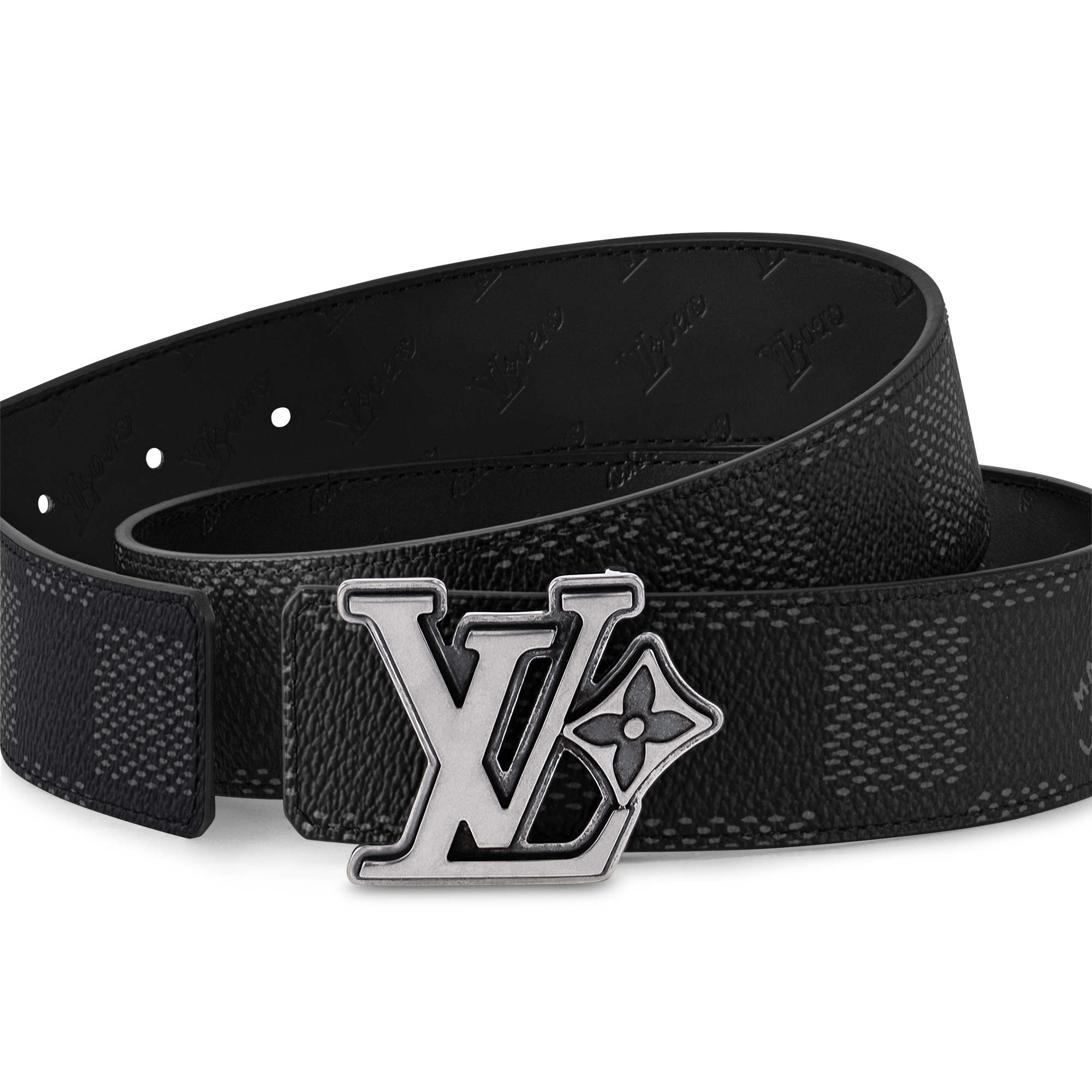 LV Flower 40MM Reversible Belt - Luxury Grey | LOUIS VUITTON
