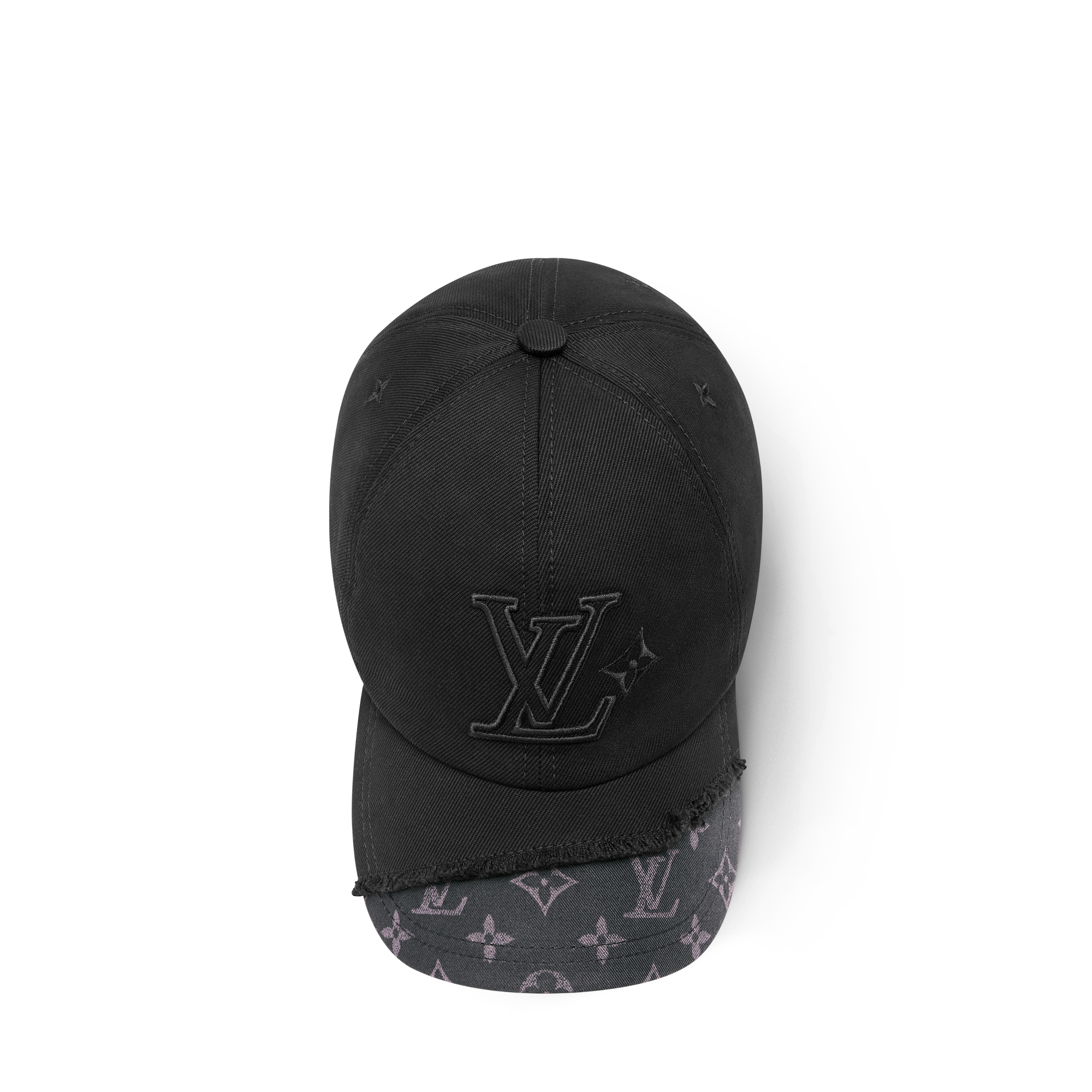 LV Flower Monogram Cap - Luxury S00 Black | LOUIS VUITTON