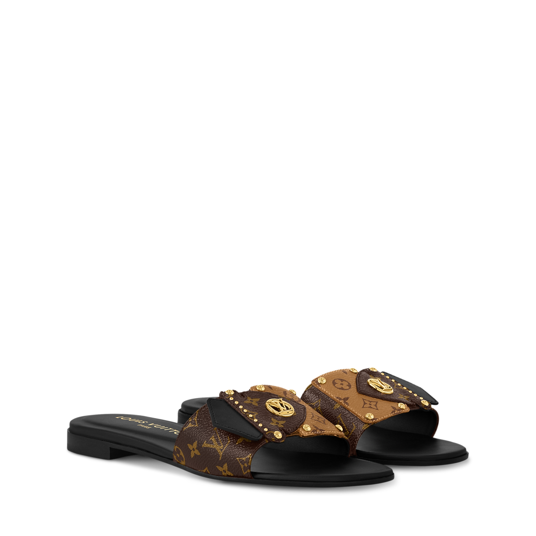 LV Frame Flat Mules - Luxury Brown | LOUIS VUITTON