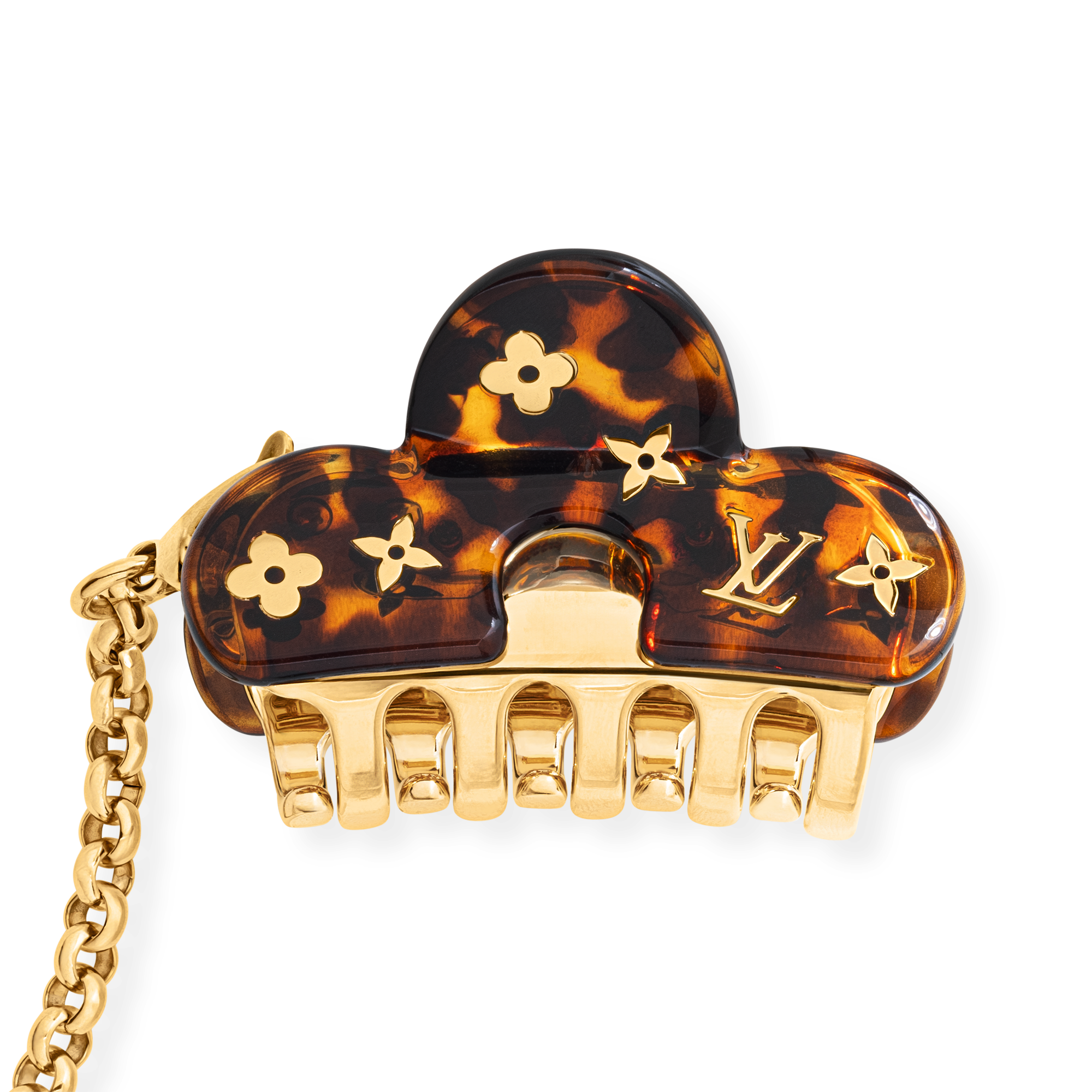 LV Hair Clip Bag Charm - Luxury S00 Brown | LOUIS VUITTON