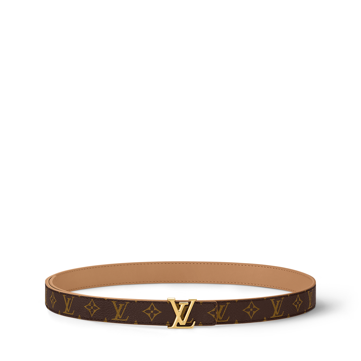 LV Iconic 20MM Reversible Belt - Luxury Monogram Canvas Natural | LOUIS ...