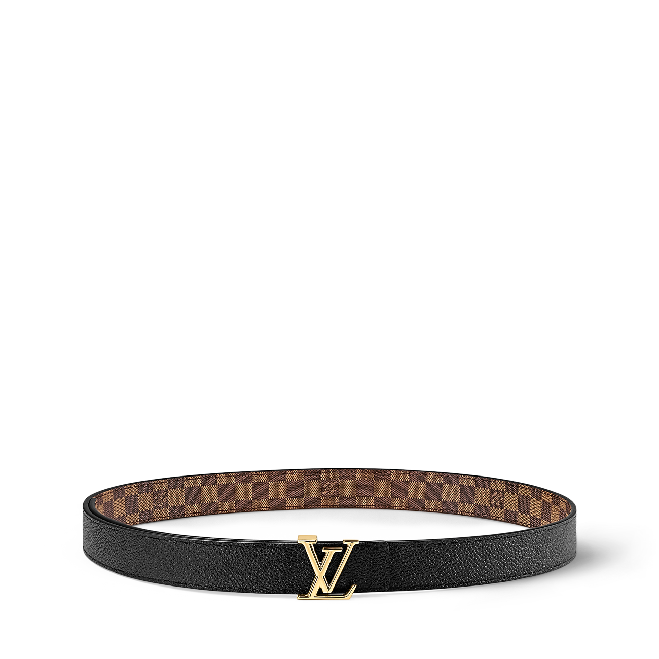 LV Iconic 25MM Reversible Belt - Luxury Monogram Canvas Black | LOUIS ...
